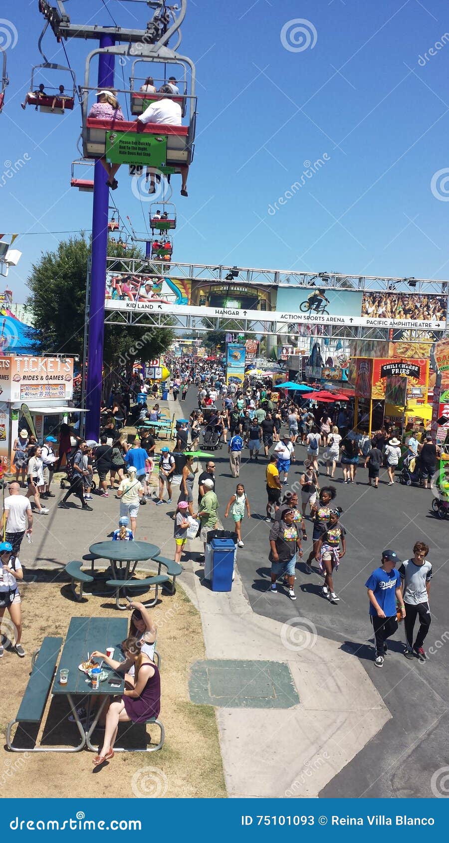 Oc Fair editorial stock photo. Image of summer, food - 75101093