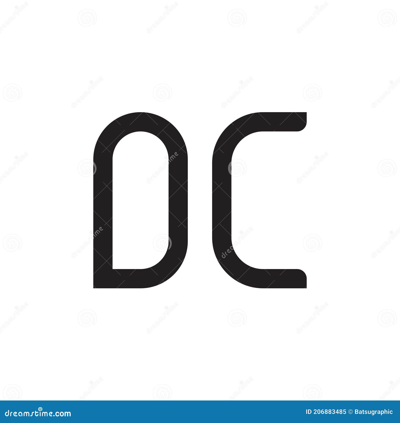 Oc Initial Letter Vector Logo Icon Stock Vector - Illustration of ...