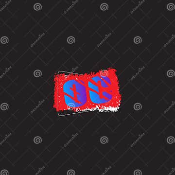 OC Text Logo Design stock vector. Illustration of brand - 264348923