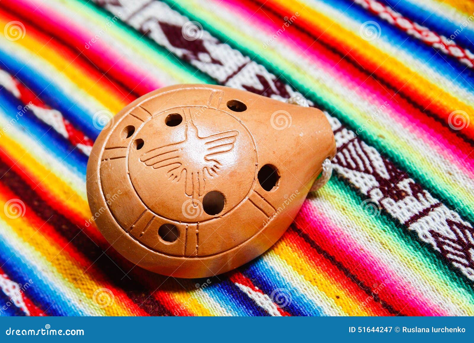 Ocarina image stock. Image of culture, handcrafted, américain - 51644247