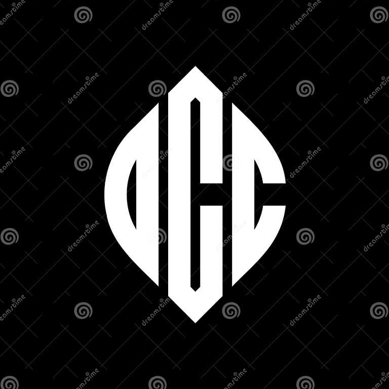 OCC Circle Letter Logo Design with Circle and Ellipse Shape. OCC ...