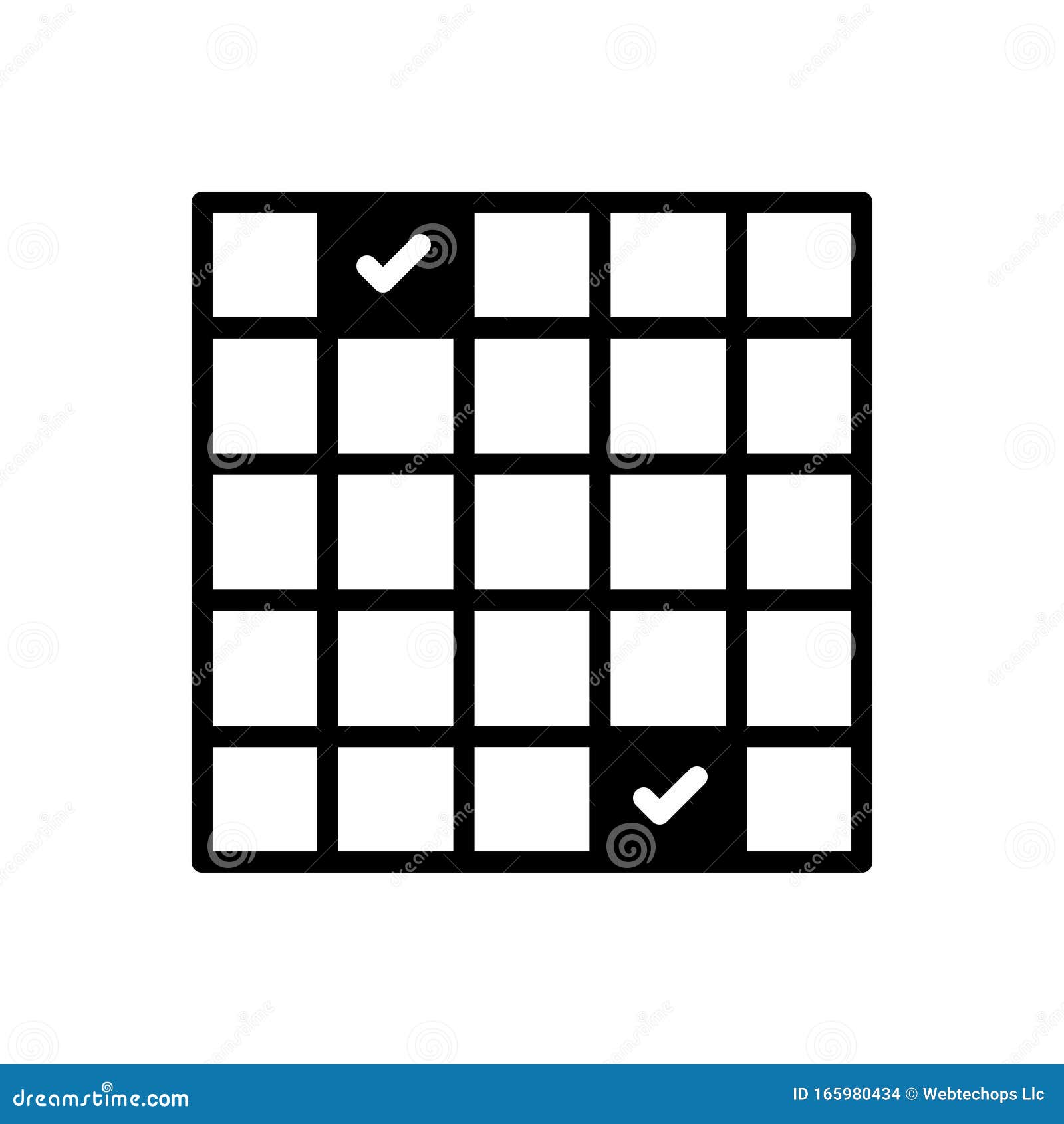 Black Solid Icon for Occasionally, Seldom and Sometimes Stock Vector ...