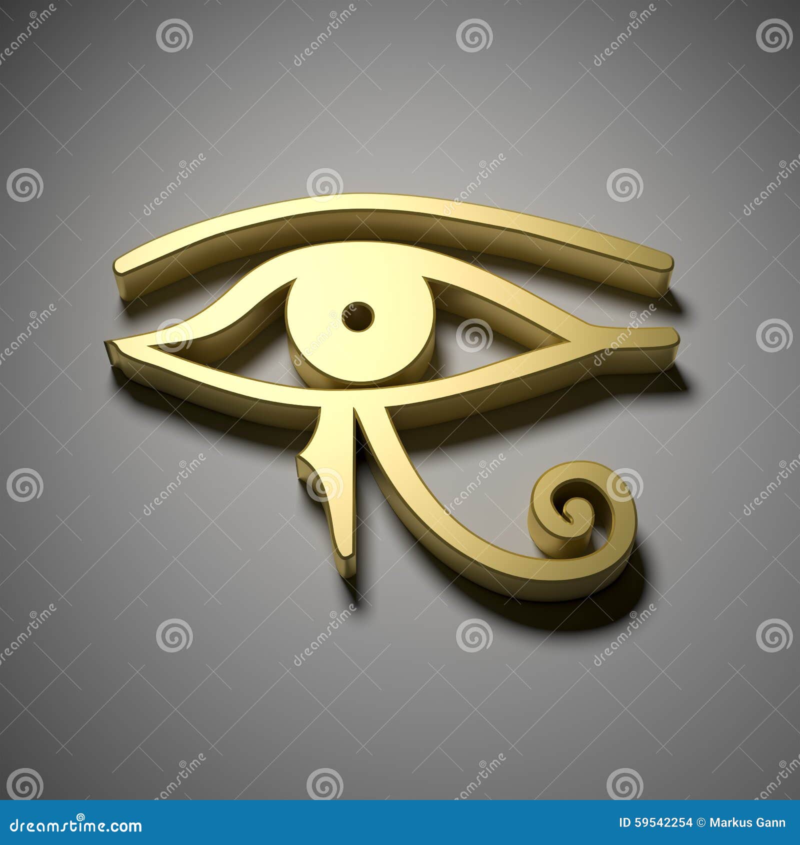 Occhio dell'Egitto illustrazione di stock. Illustrazione di egiziano ...