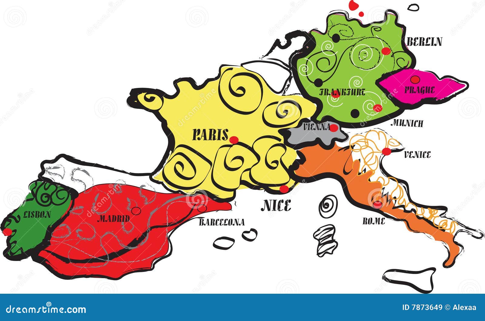 The Occident stock vector. Illustration of nice, clipart - 7873649