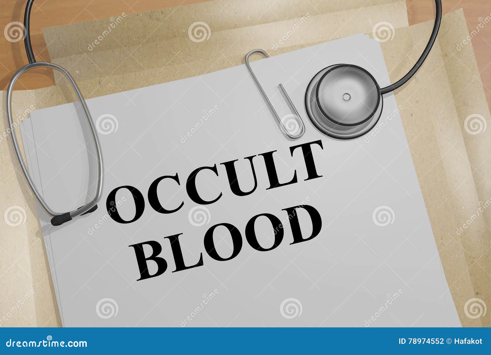 Occult Blood concept stock illustration. Illustration of hospital ...