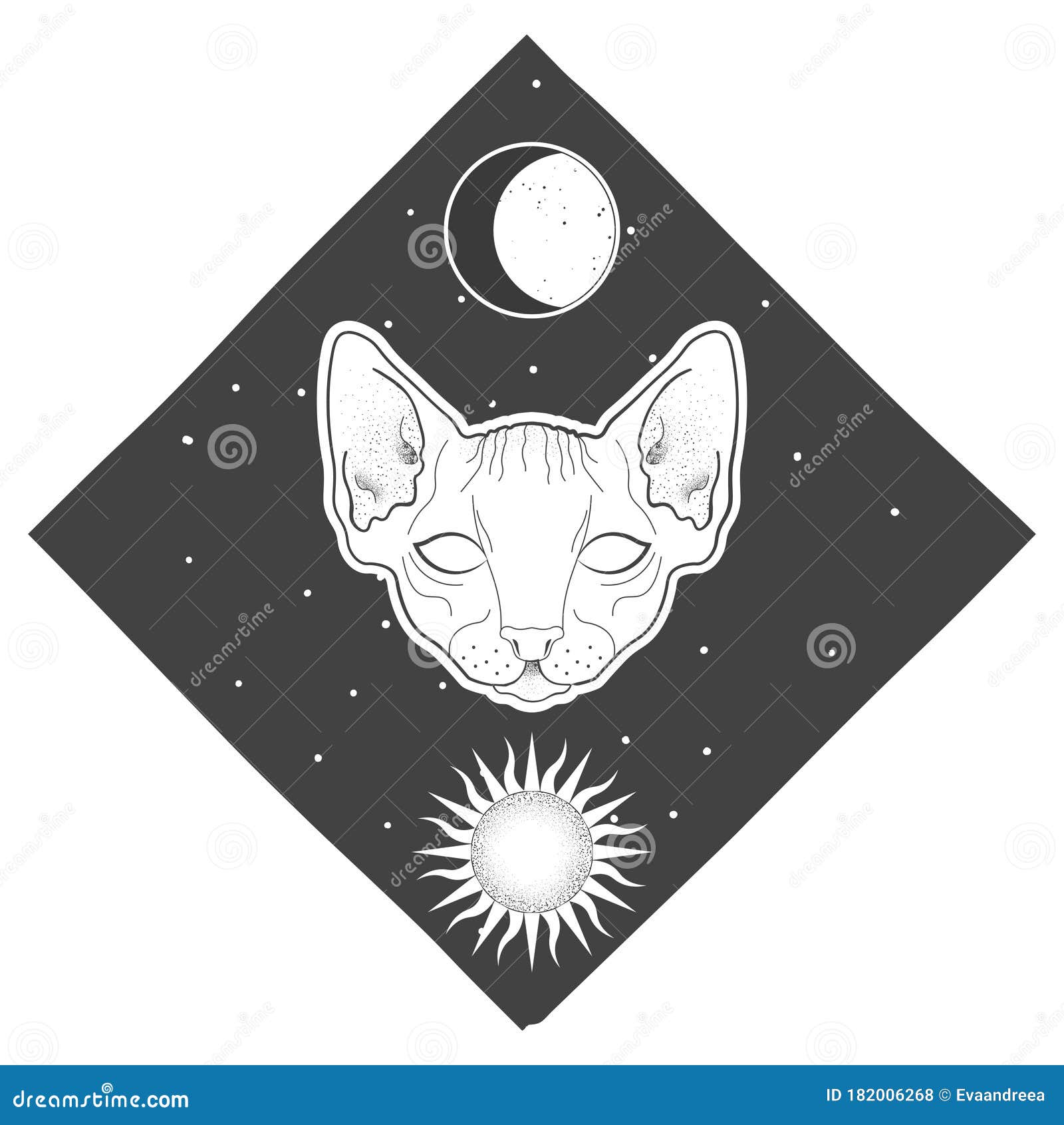 Occult design stock illustration. Illustration of gothic - 182006268