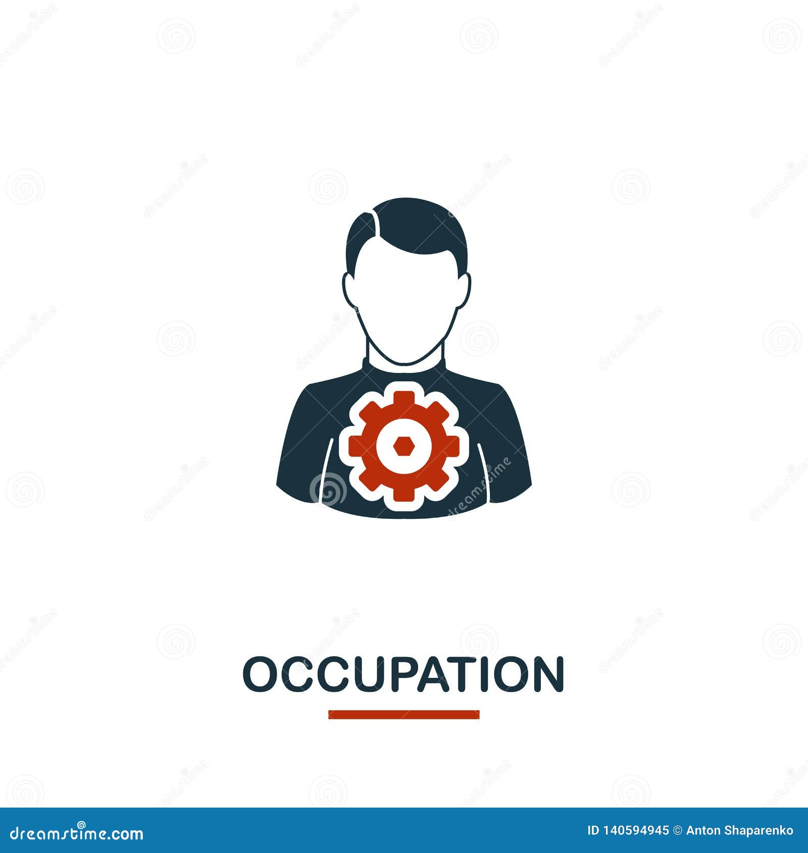 Occupation Icon. Premium Style Design from Teamwork Icon Collection. UI ...