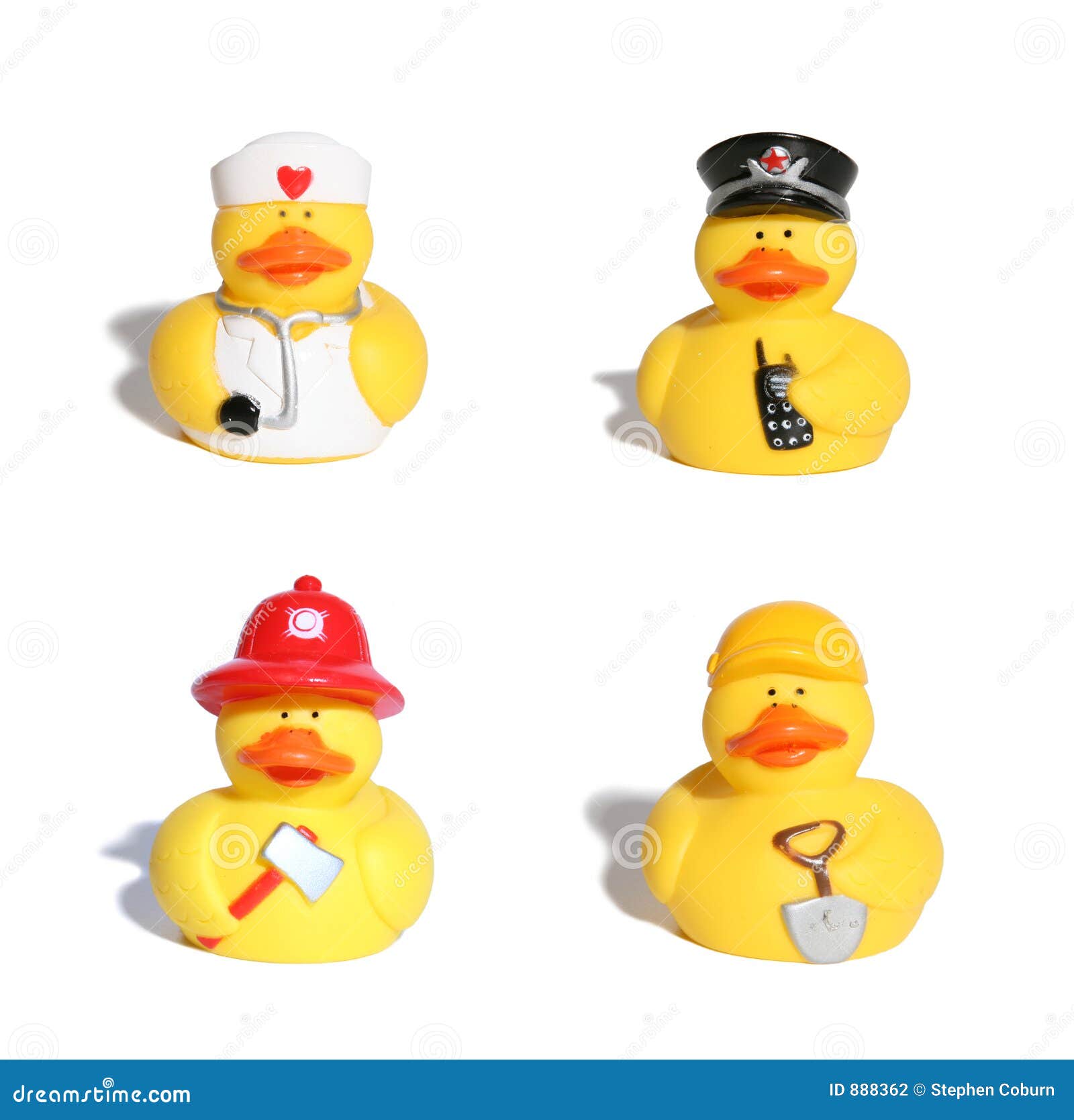 Occupational Ducks stock photo. Image of hard, airline - 888362