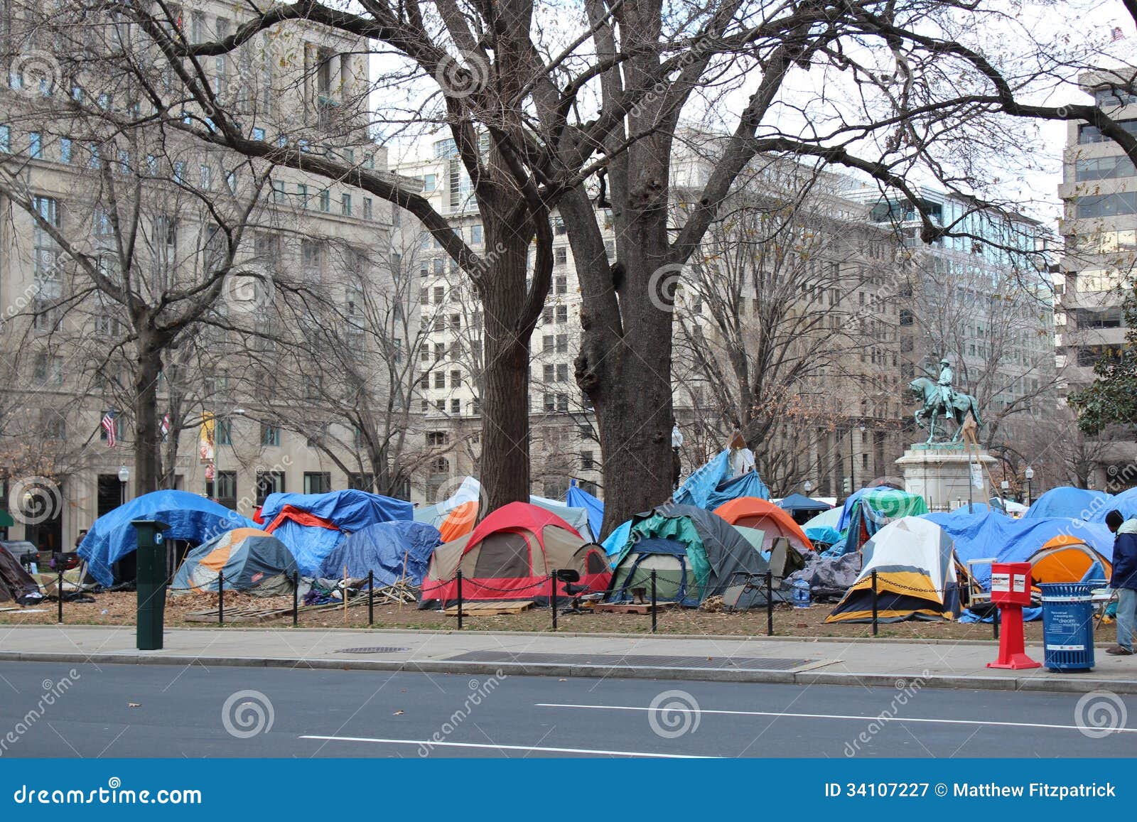 Occupy DC stock image. Image of square, occupy, revolution - 34107227
