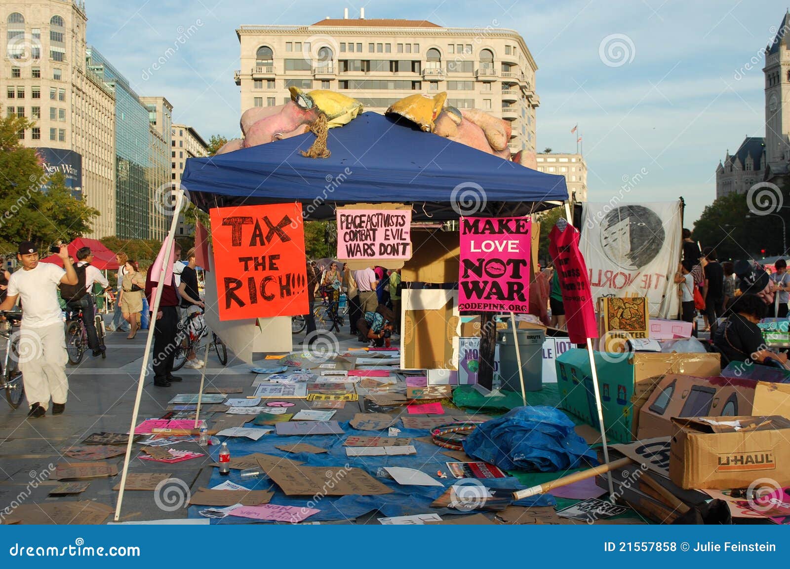 Occupy DC in Washington DC editorial stock photo. Image of american ...