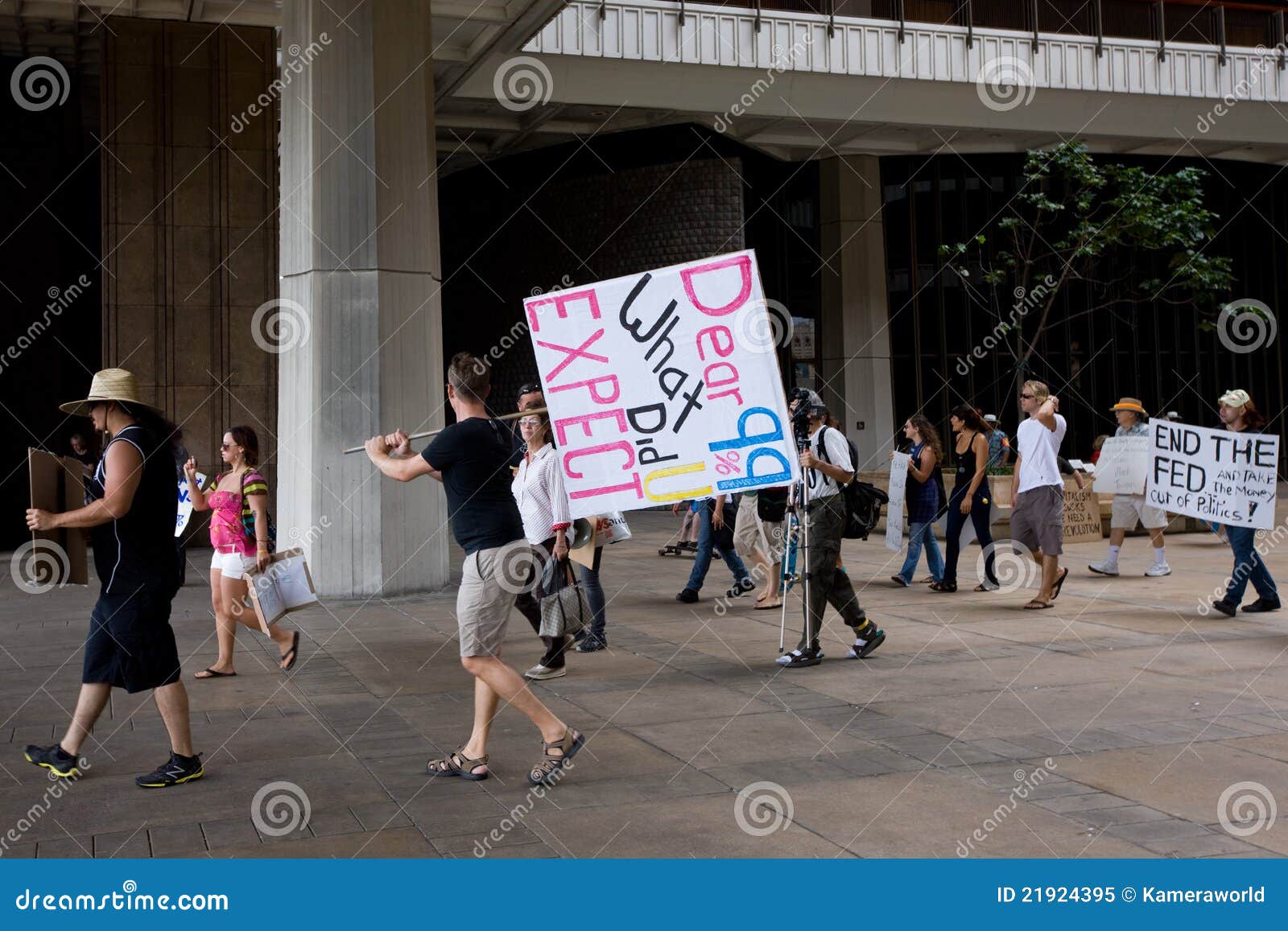 Occupy Honolulu/anti-APEC Protest-13 Editorial Image - Image of apec ...