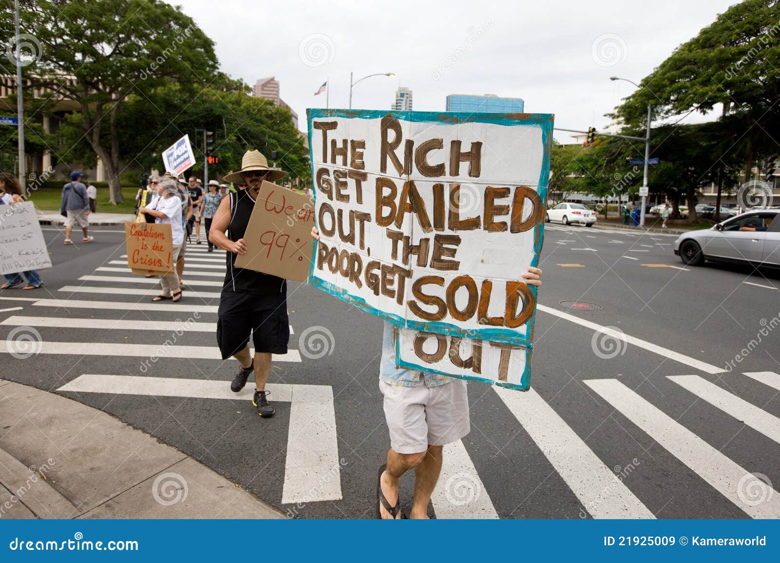 Occupy Honolulu/anti-APEC Protest-44 Editorial Stock Image - Image of ...
