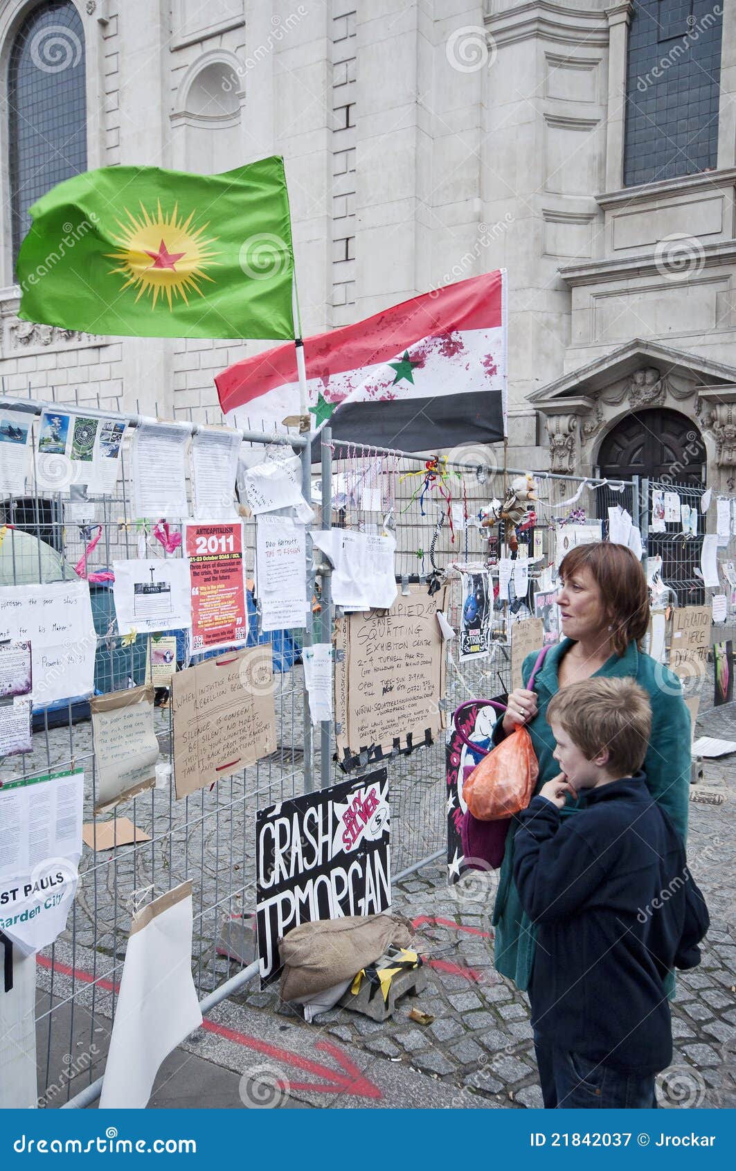 Occupy London editorial photography. Image of exchange - 21842037