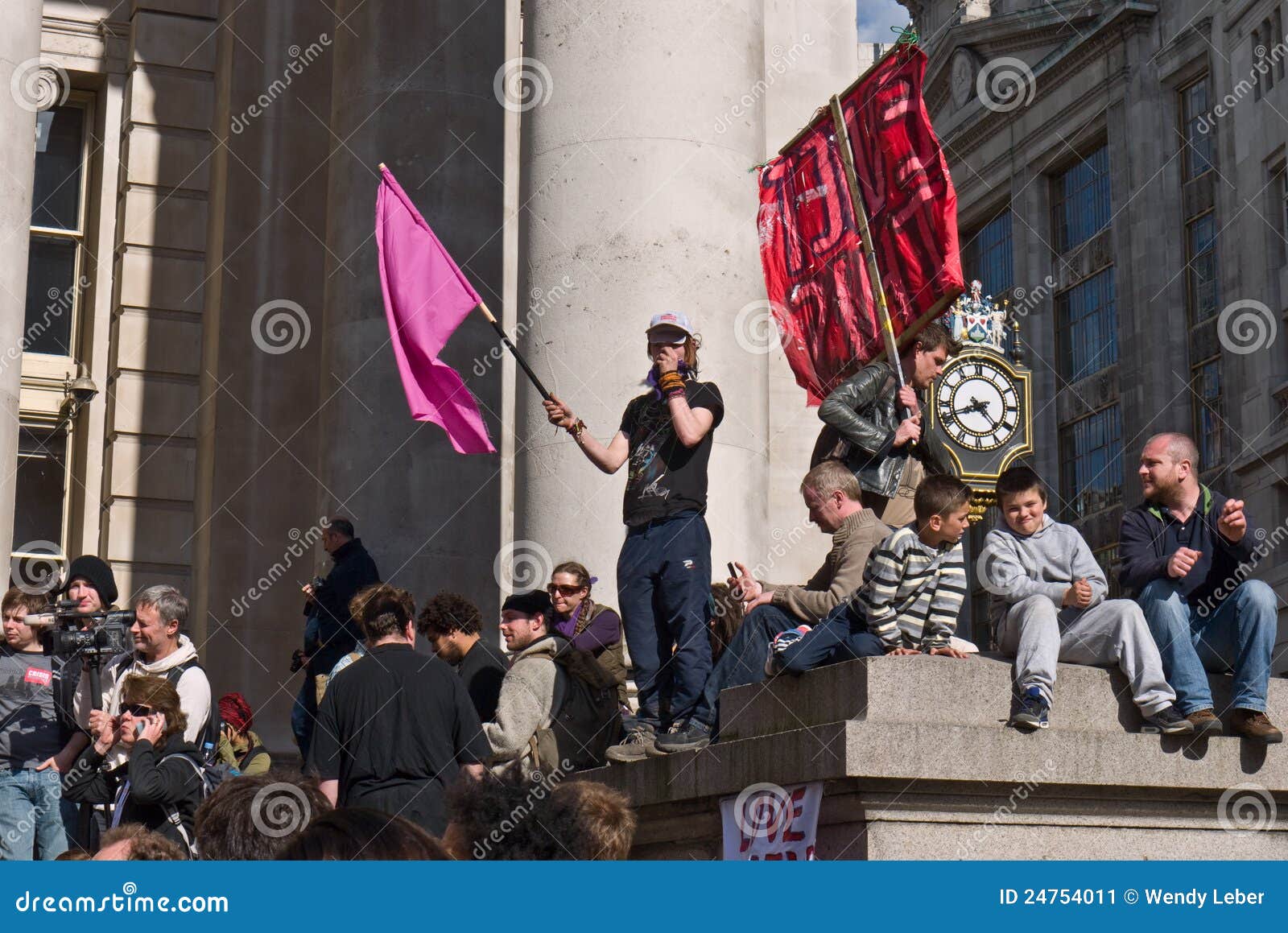 Occupy London Protest at the Royal Exchange Editorial Photo - Image of ...