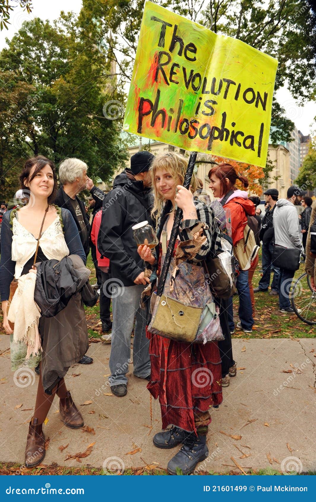 Occupy Toronto - Toronto Version of Occupy Wall St Editorial Stock ...