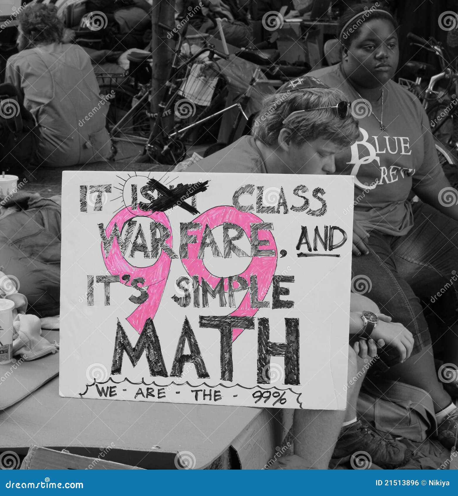 Occupy Wall Street editorial photo. Image of signs, protest - 21513896