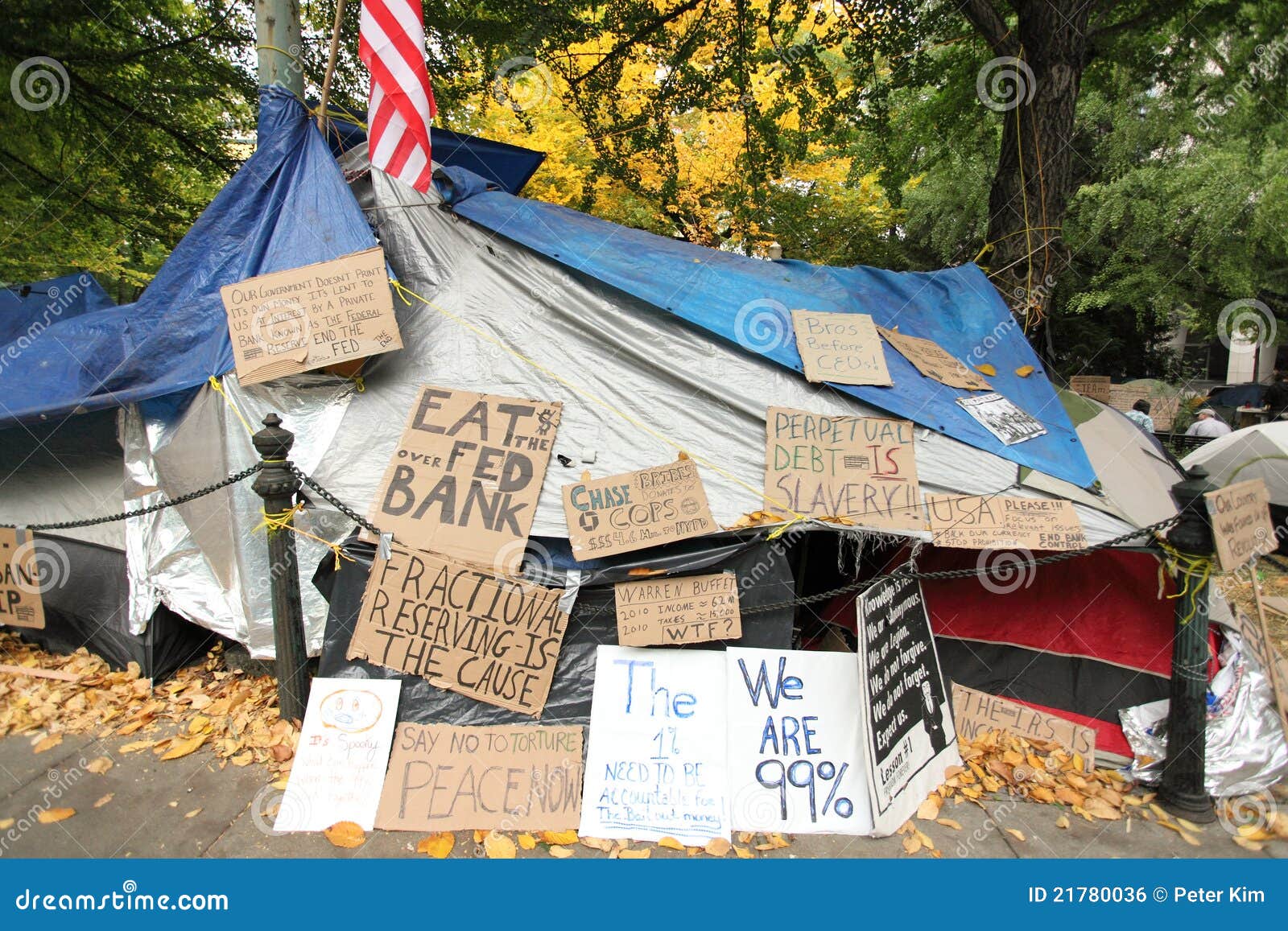 Occupy Wall Street in Portland Editorial Photo - Image of portland ...
