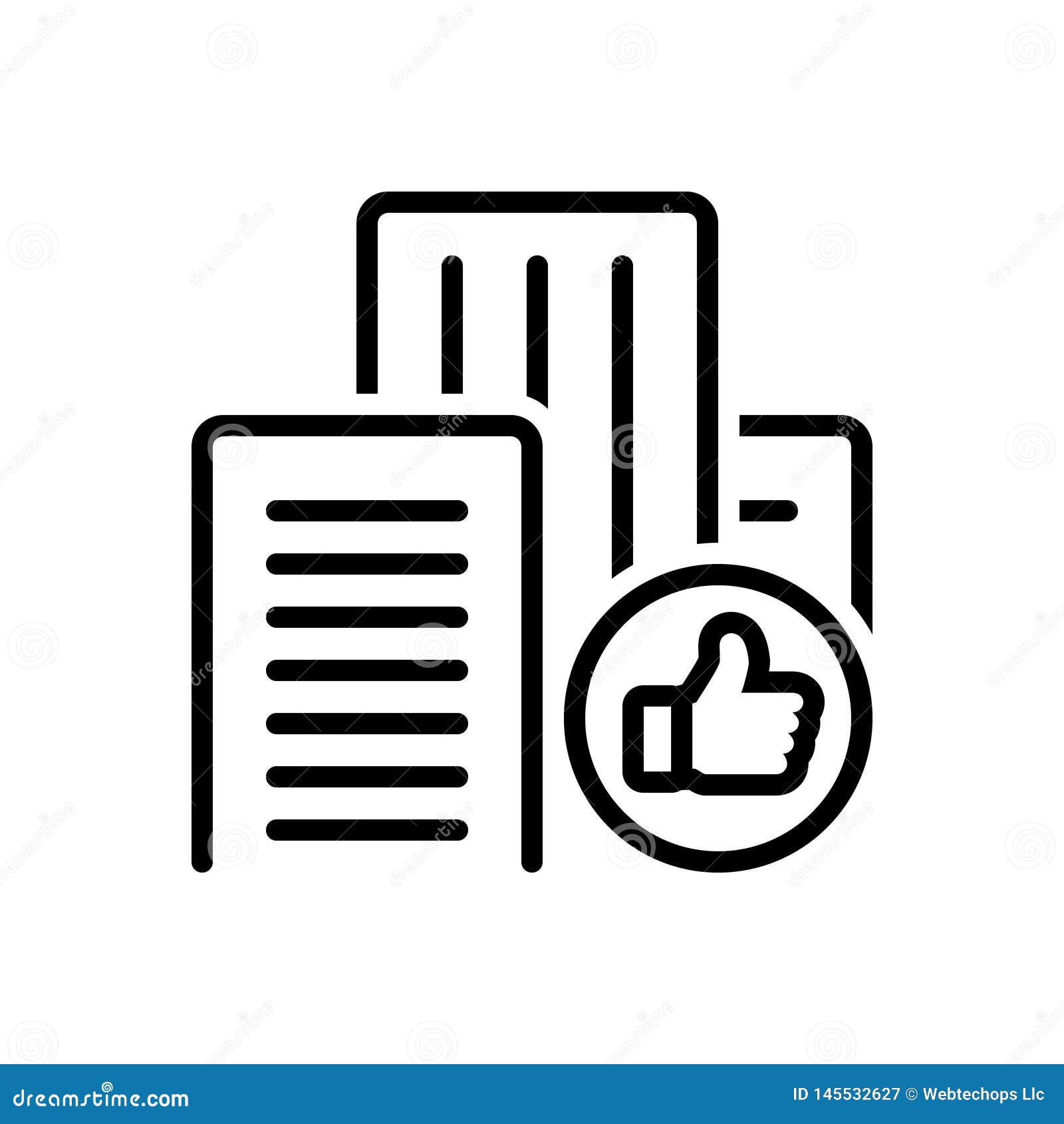 Black Line Icon for Occupying, Accessible and Inhabit Stock Vector ...