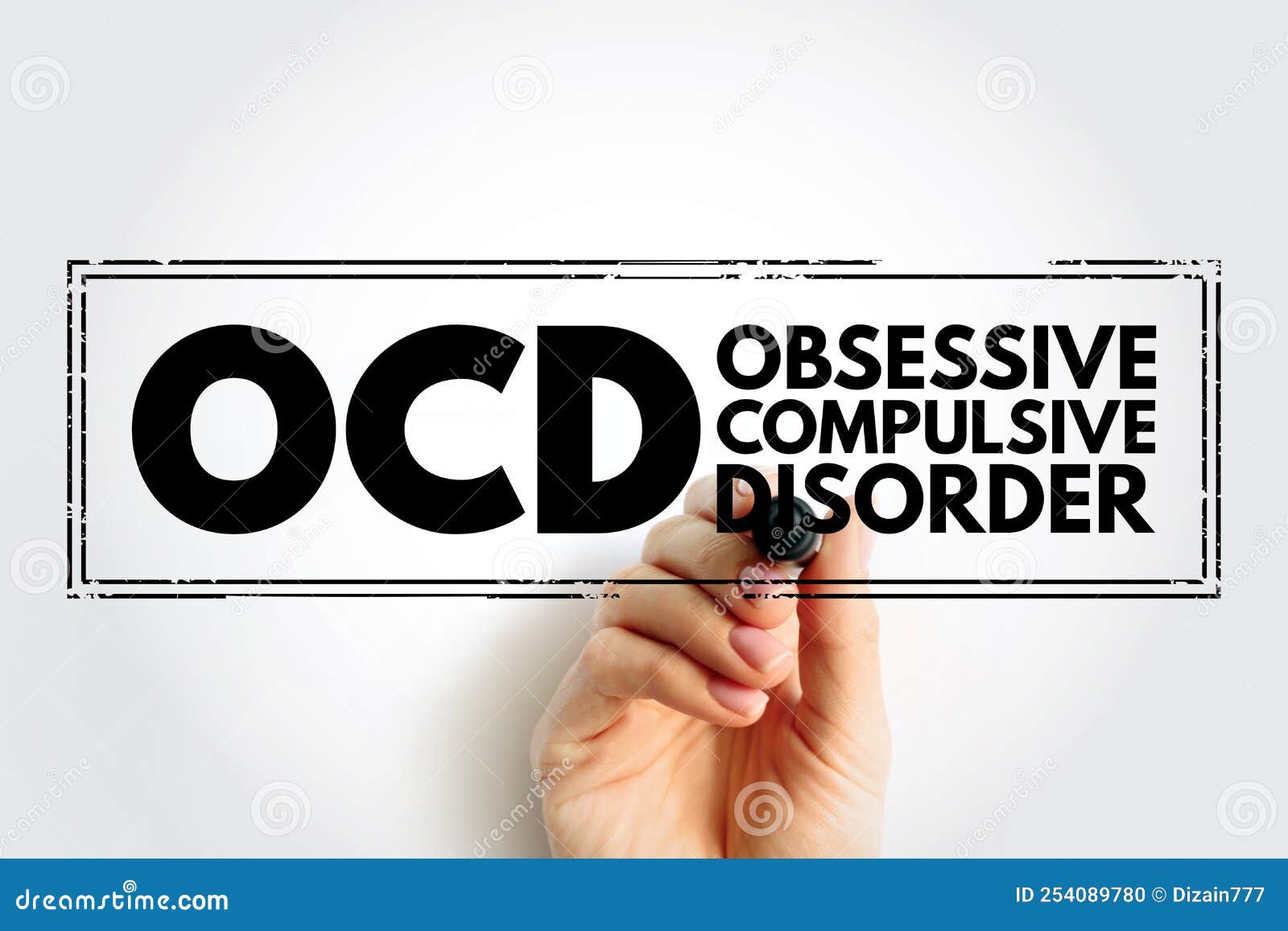 OCD Obsessive Compulsive Disorder - Mental and Behavioral Disorder in ...