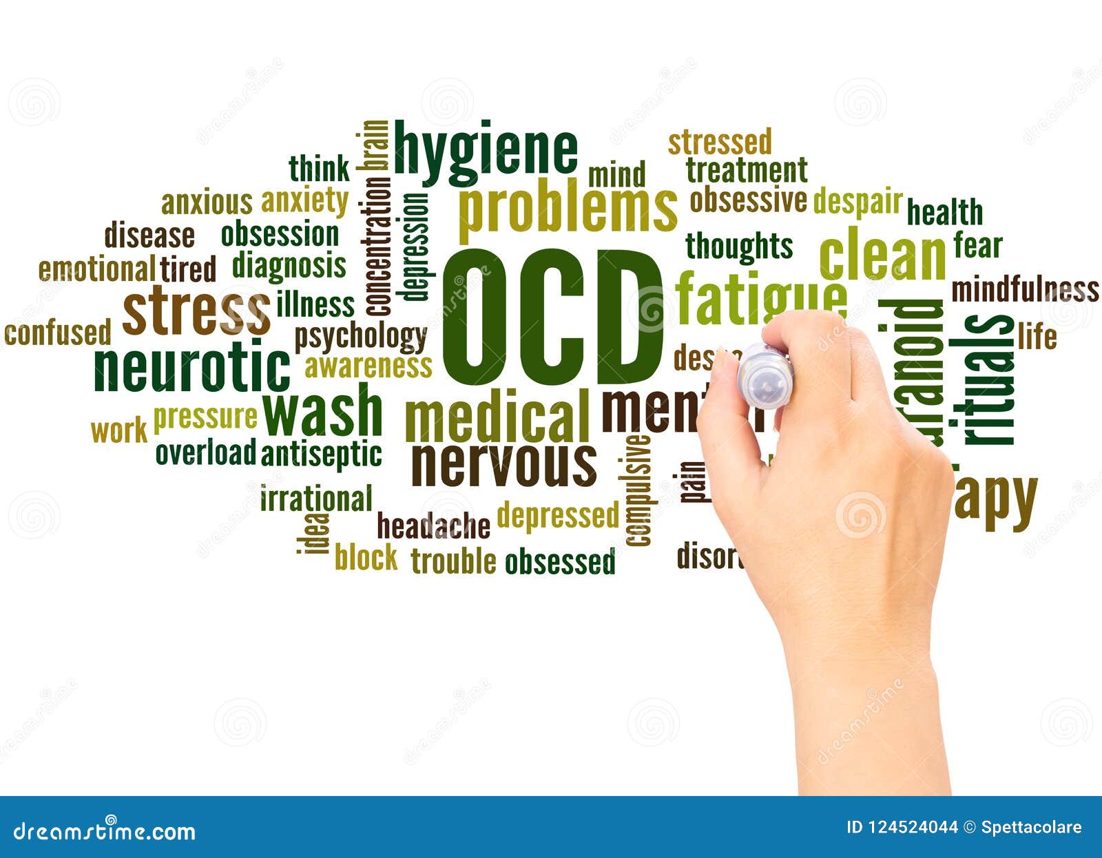 OCD Word Cloud Hand Writing Concept Stock Illustration - Illustration ... OCD Word Cloud Hand Writing Concept Stock Illustration - Illustration ...