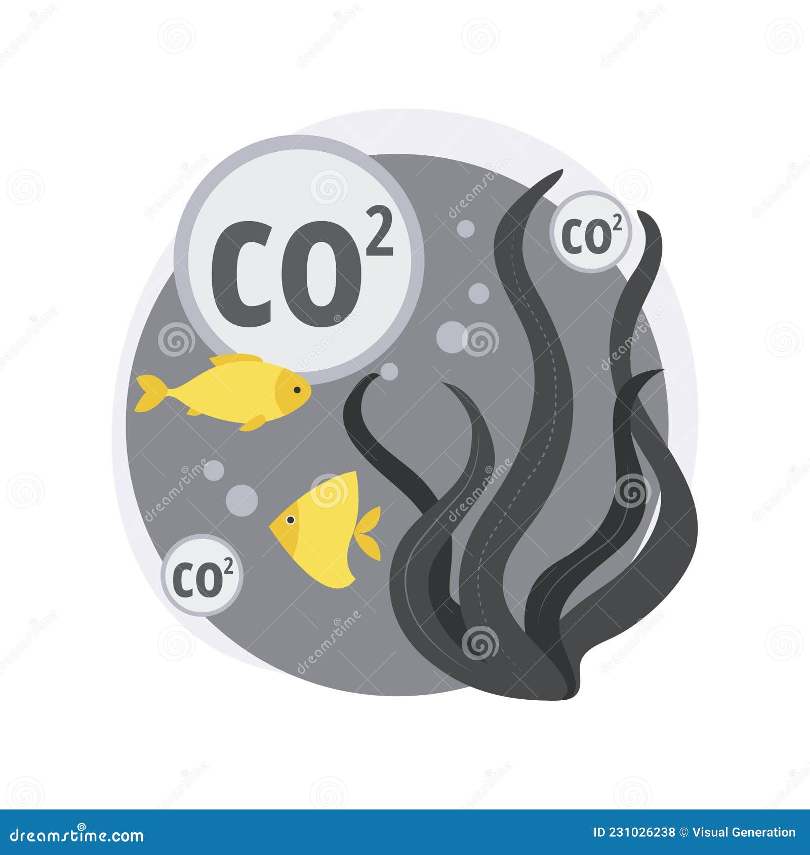 Ocean Acidification. Environmental Crisis, Water Acidification With ...