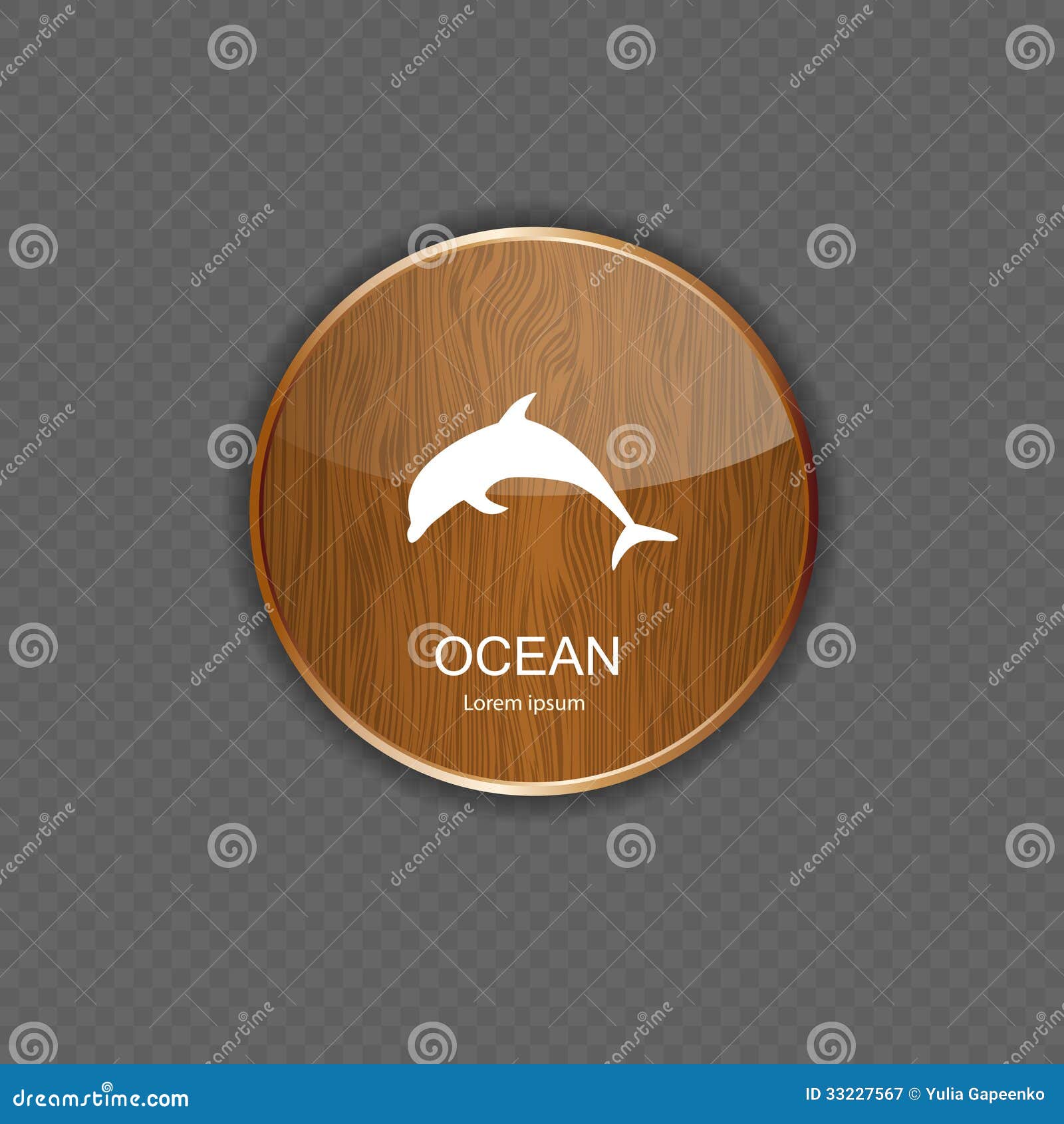 Ocean Application Icons Vector Illustration Stock Vector - Illustration ...
