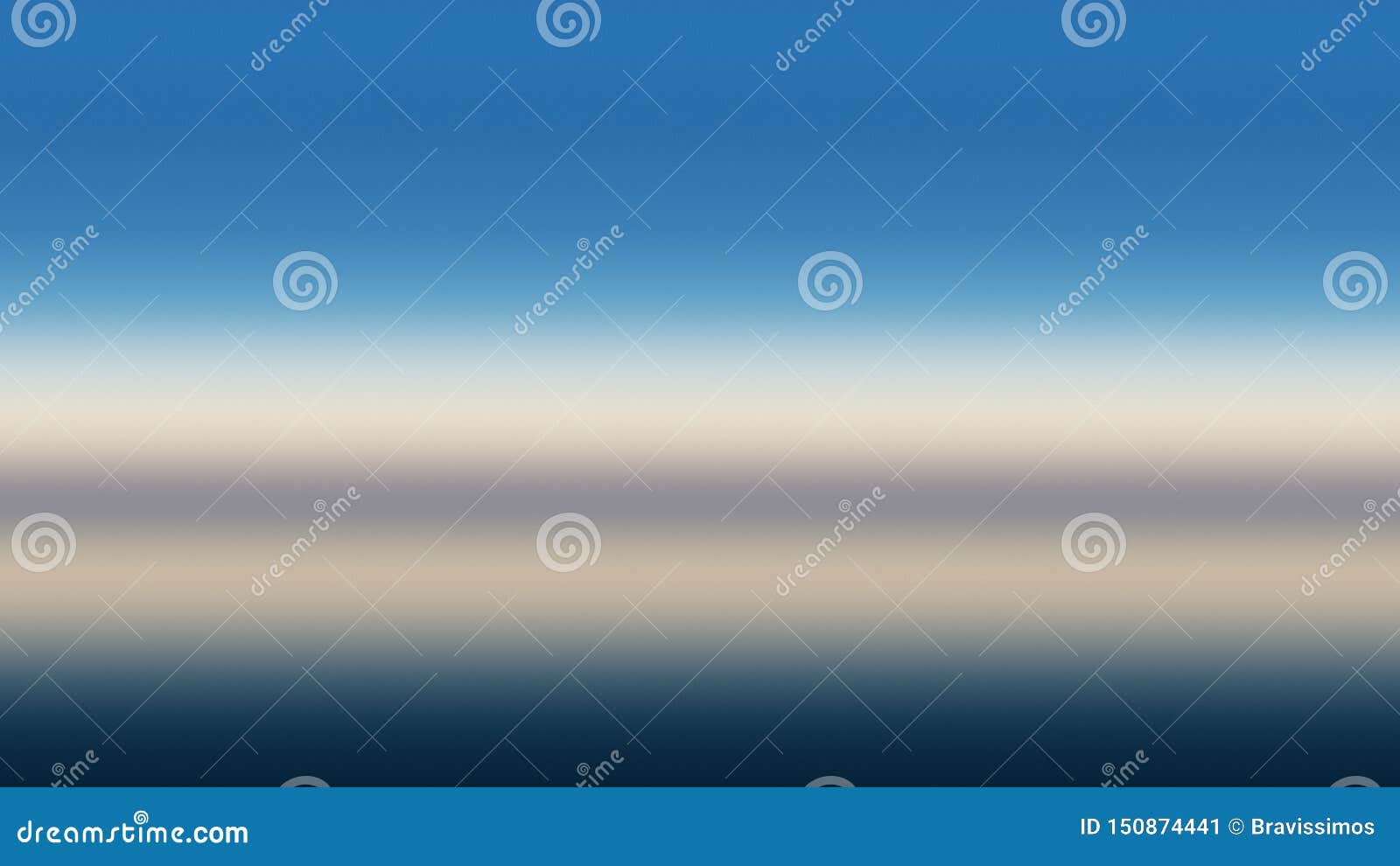 Ocean Background Horizon Abstract Blue, Wallpaper Stock Illustration ...
