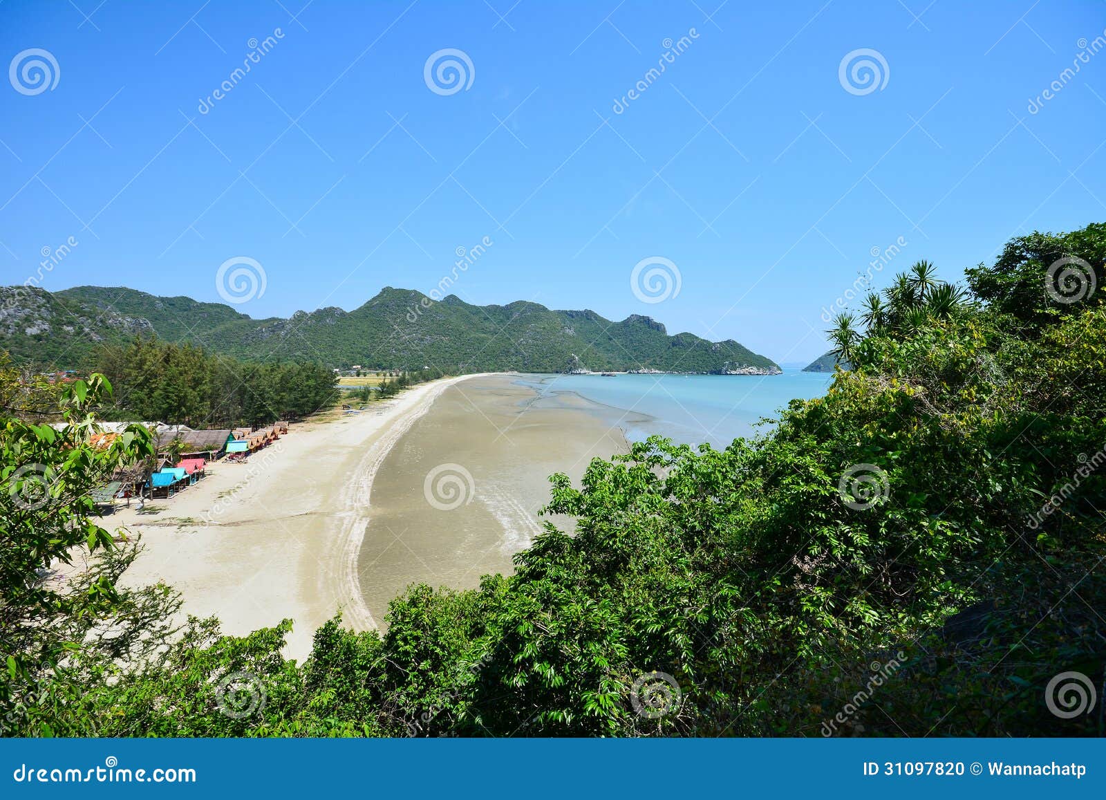 Ocean and bay view stock photo. Image of nature, outdoors - 31097820