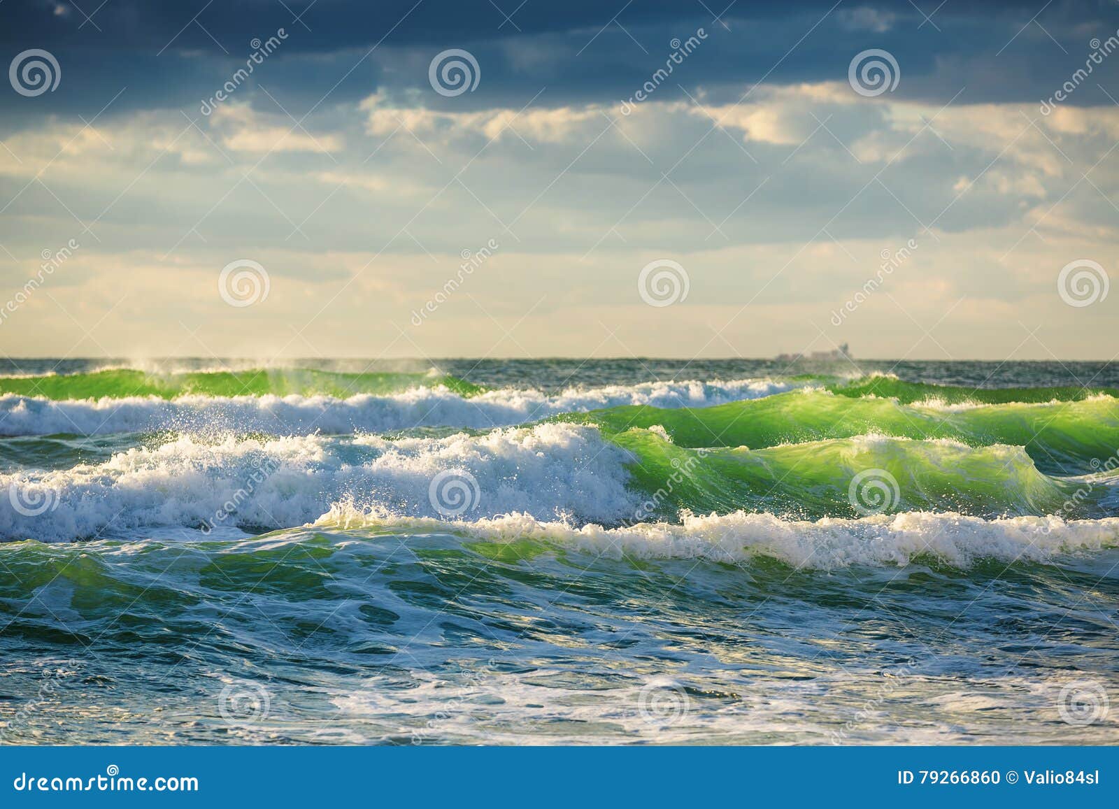 Green Waves II. Royalty-Free Stock Image | CartoonDealer.com #81310