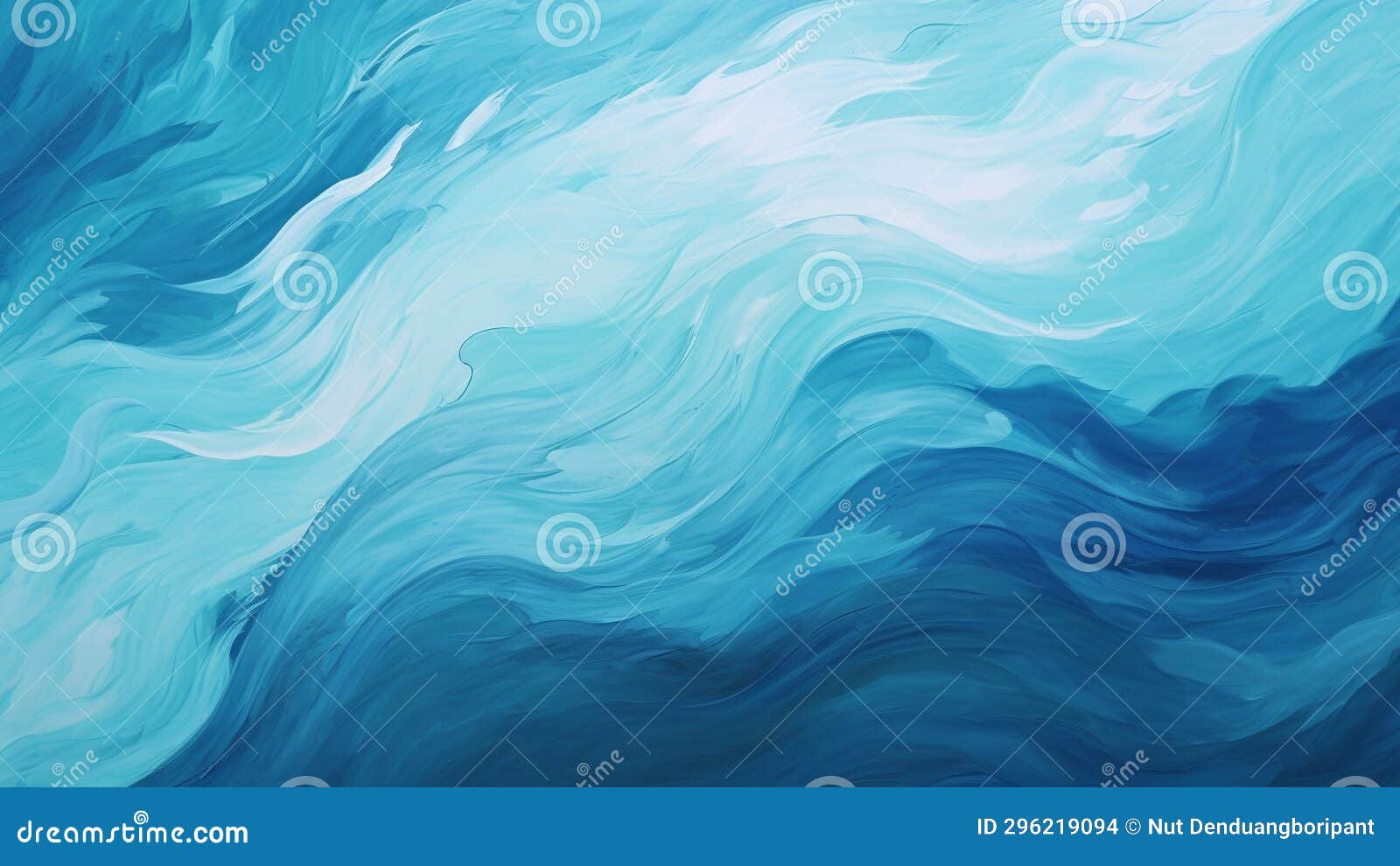 Ocean Blue and Aqua Abstract Pattern Wallpaper Stock Photo - Image of ...