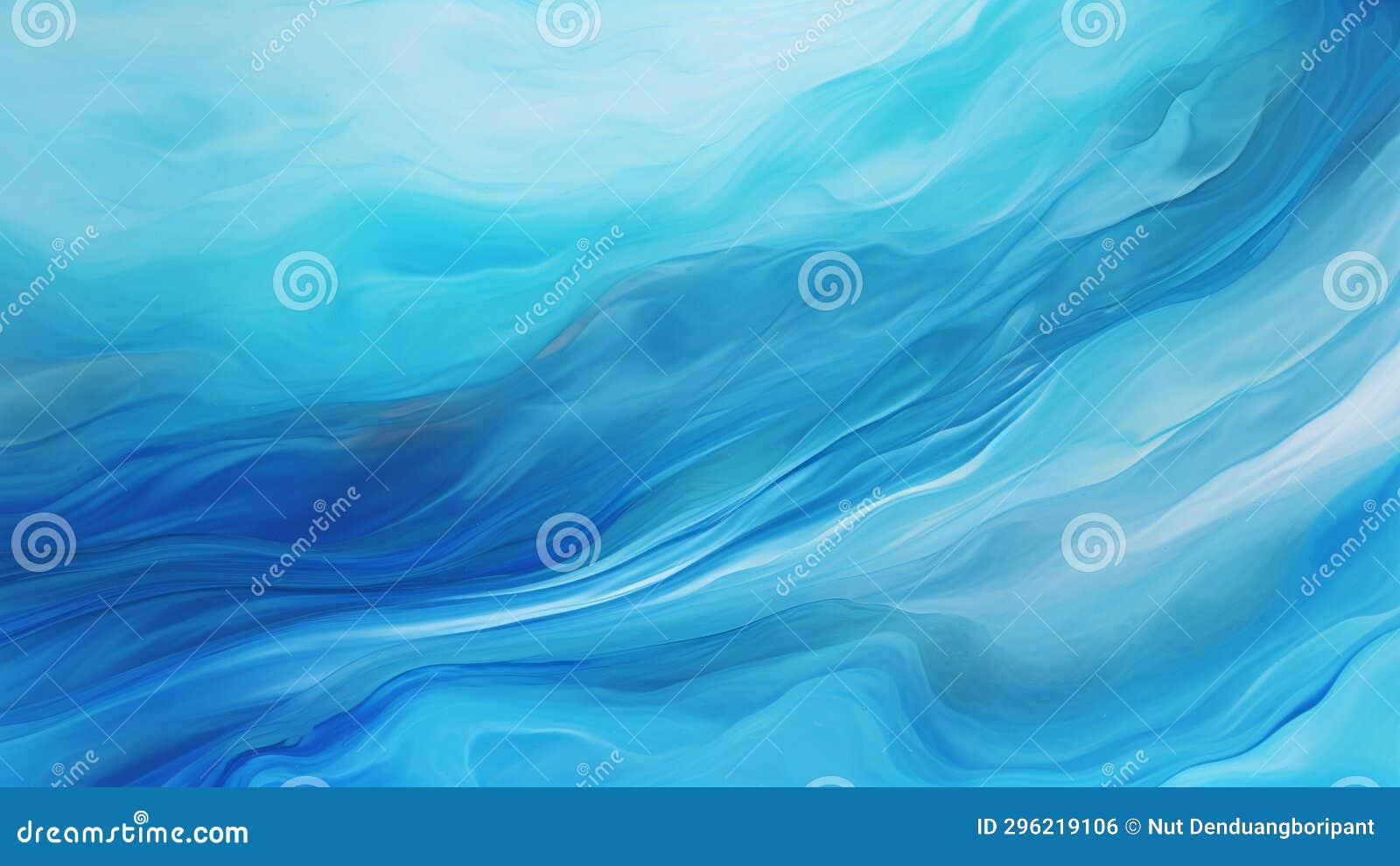 Ocean Blue and Aqua Abstract Pattern Wallpaper Stock Illustration ...