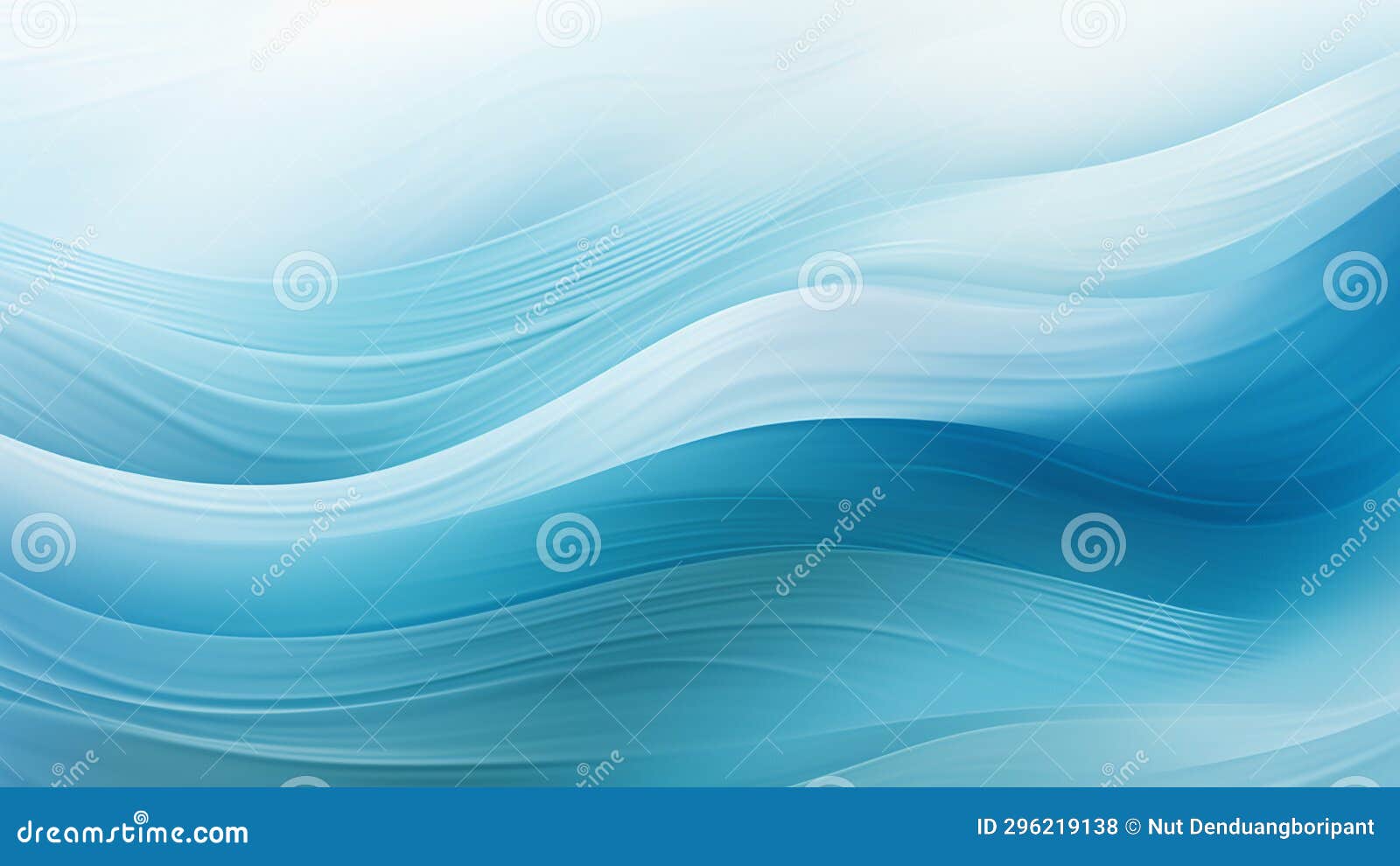 Ocean Blue and Aqua Abstract Pattern Wallpaper Stock Illustration ...