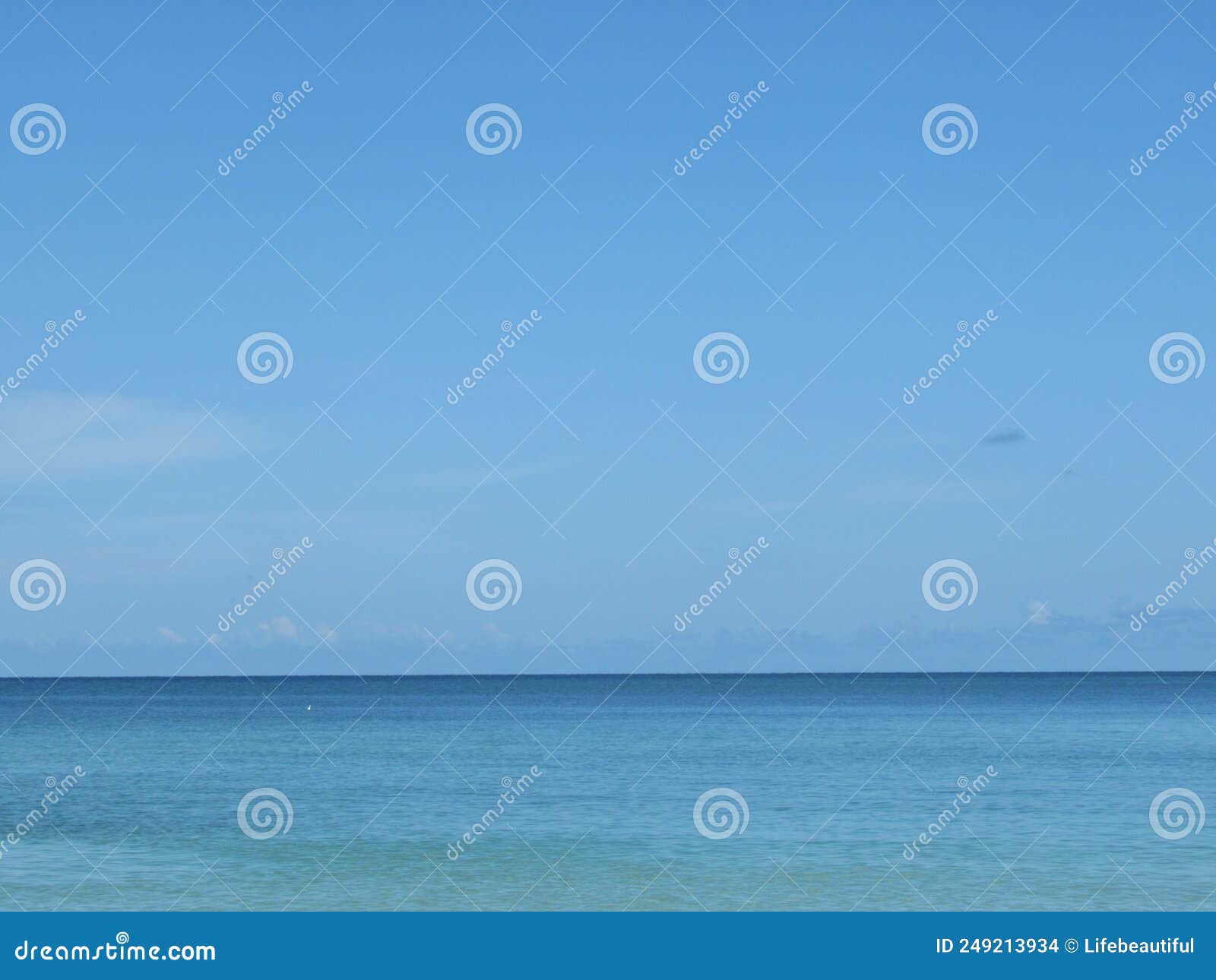Ocean blue stock photo. Image of water, coast, shore - 249213934