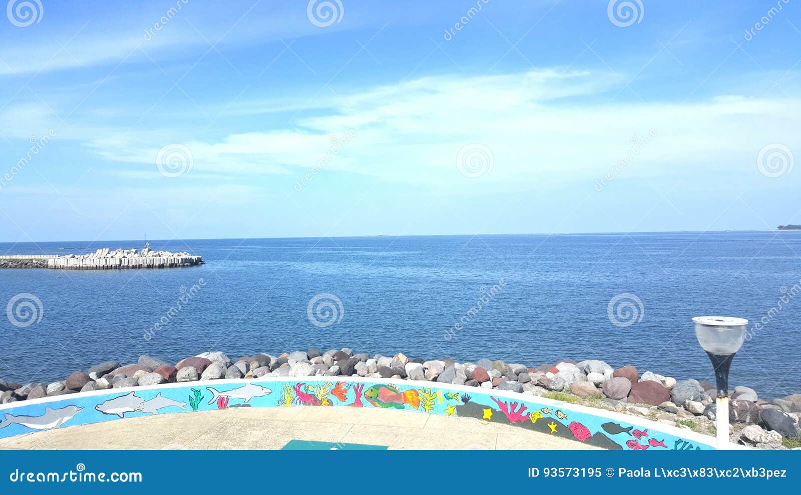 The ocean stock image. Image of ocean, blue, view, nature - 93573195