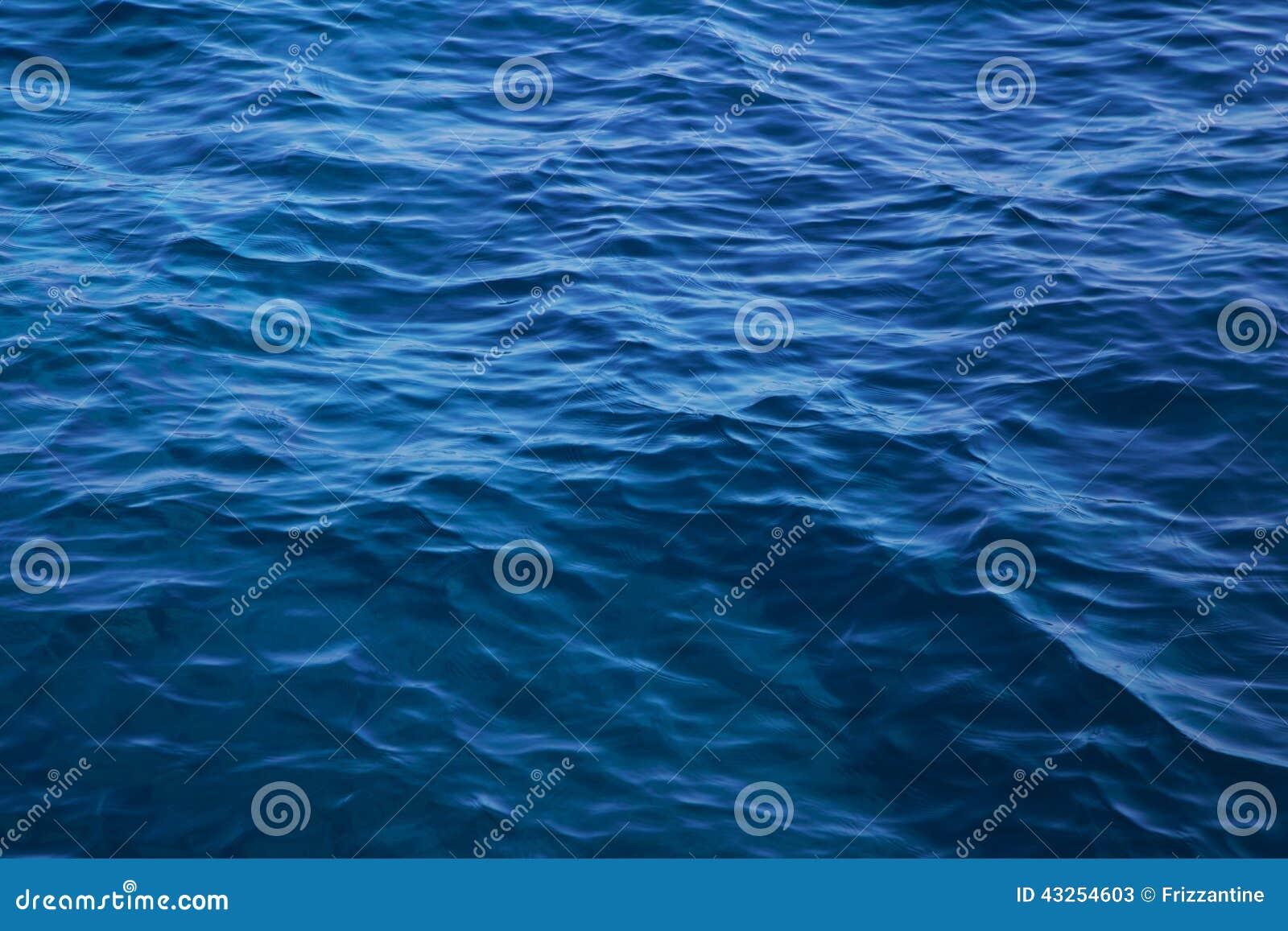 Ocean: Blue Water Background - Empty Natural Surface. Stock Image ...