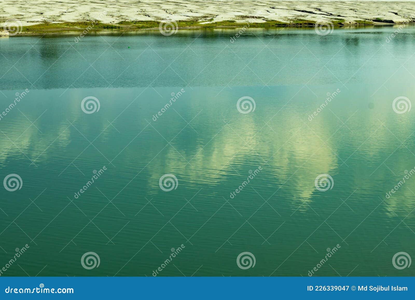 Ocean Blue Water Splash and Shade of White Cloud on Water Stock Image ...