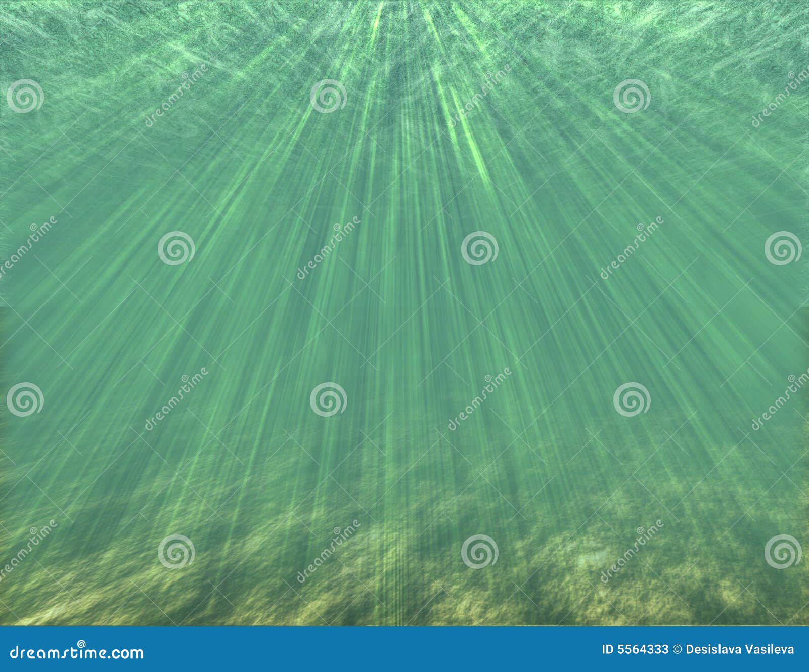 Ocean Bottom Coloring Page With Fish And Algae. Sea Life Coloring Book ...