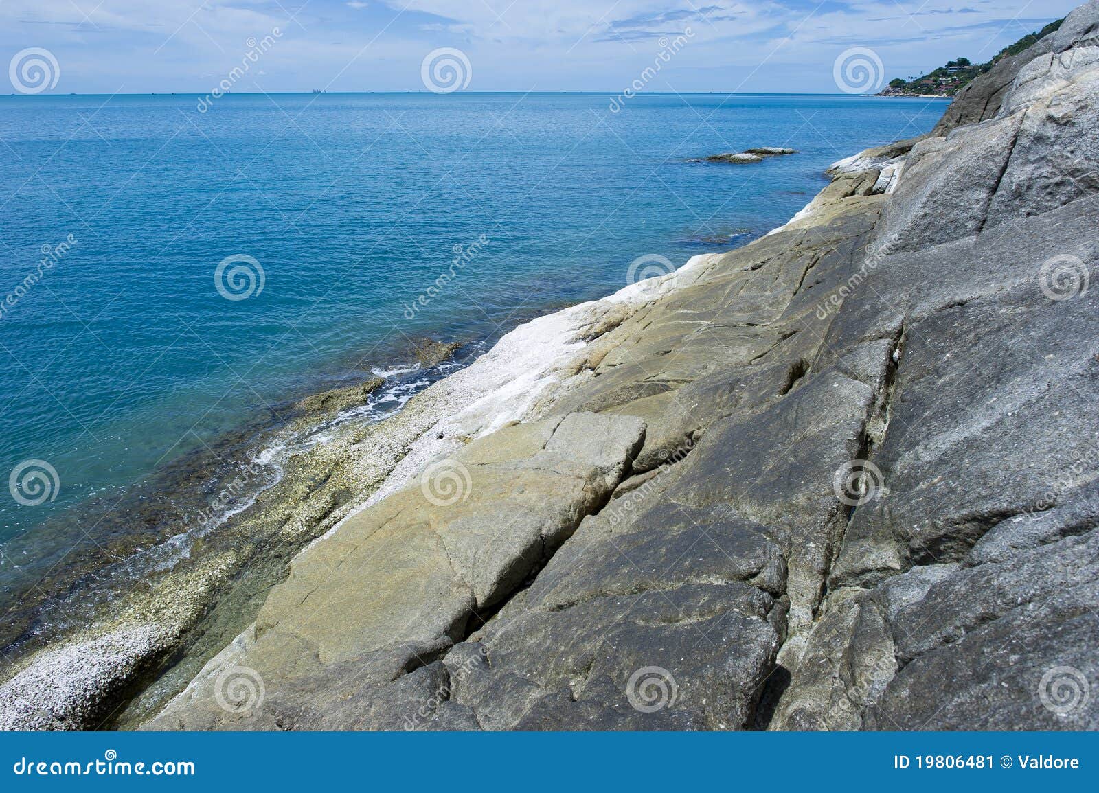 Ocean Cliff stock image. Image of travel, samui, scenics - 19806481