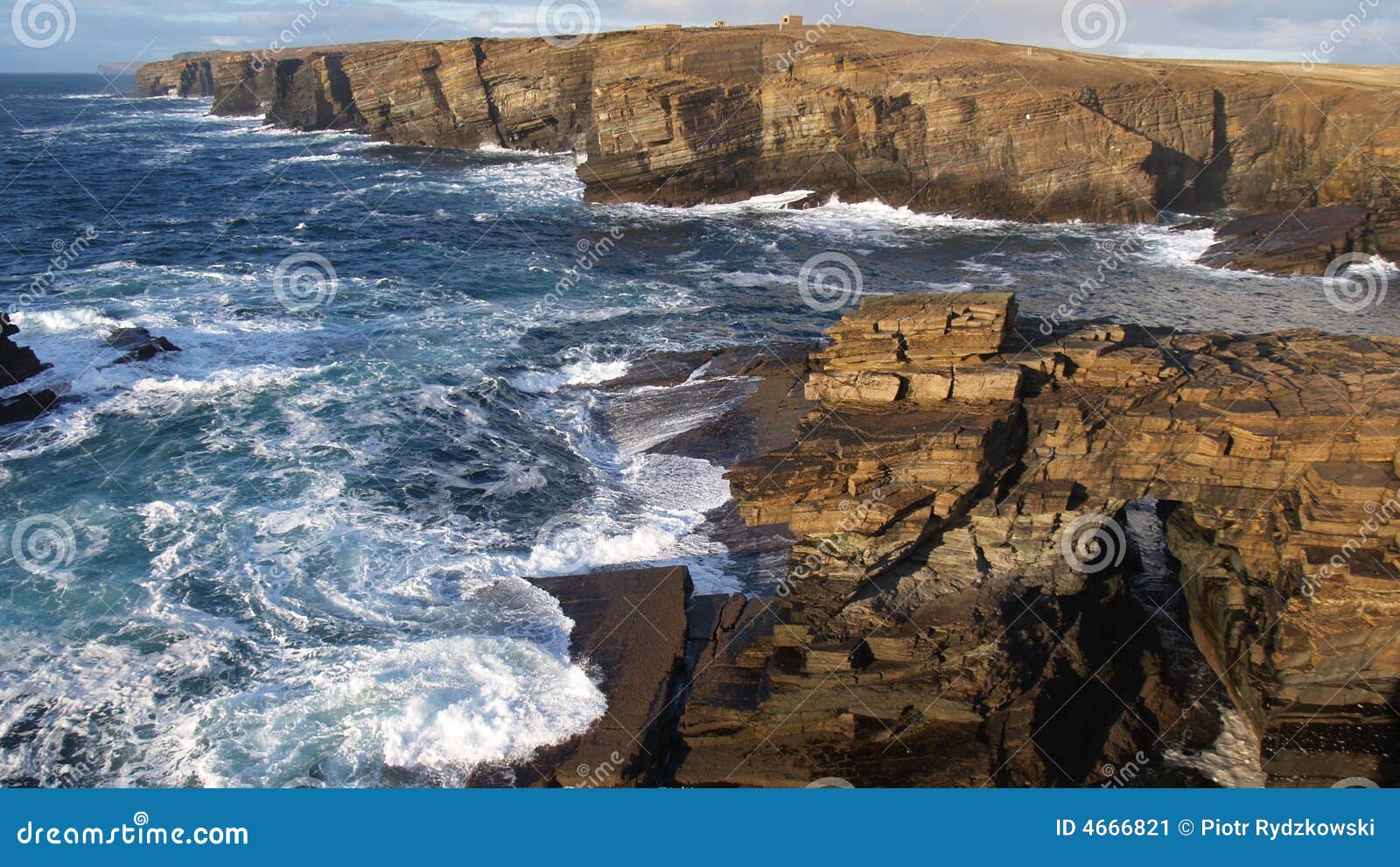 Ocean Cliffs stock image. Image of water, cliff, landscape - 4666821