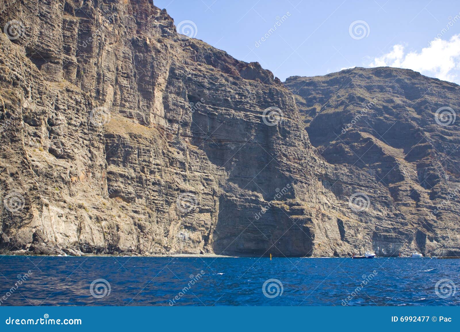 Ocean cliffs stock image. Image of rock, rocky, blue, scenery - 6992477