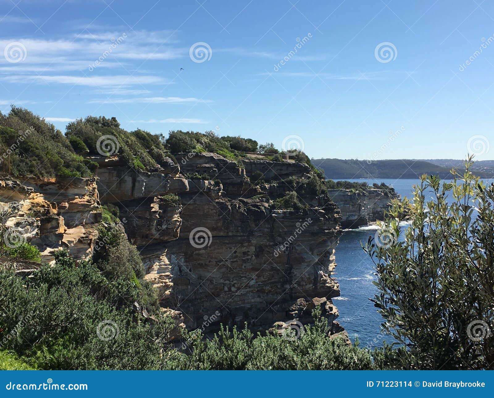 Ocean Cliffs Views Rocky Seaside Stock Photo - Image of views, clifftop ...