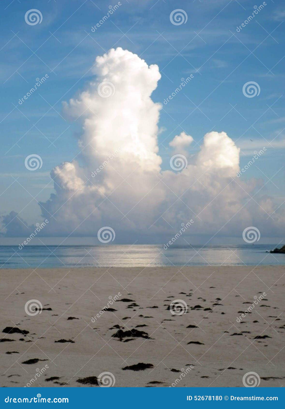 Ocean clouds stock photo. Image of ocean, clouds, island - 52678180