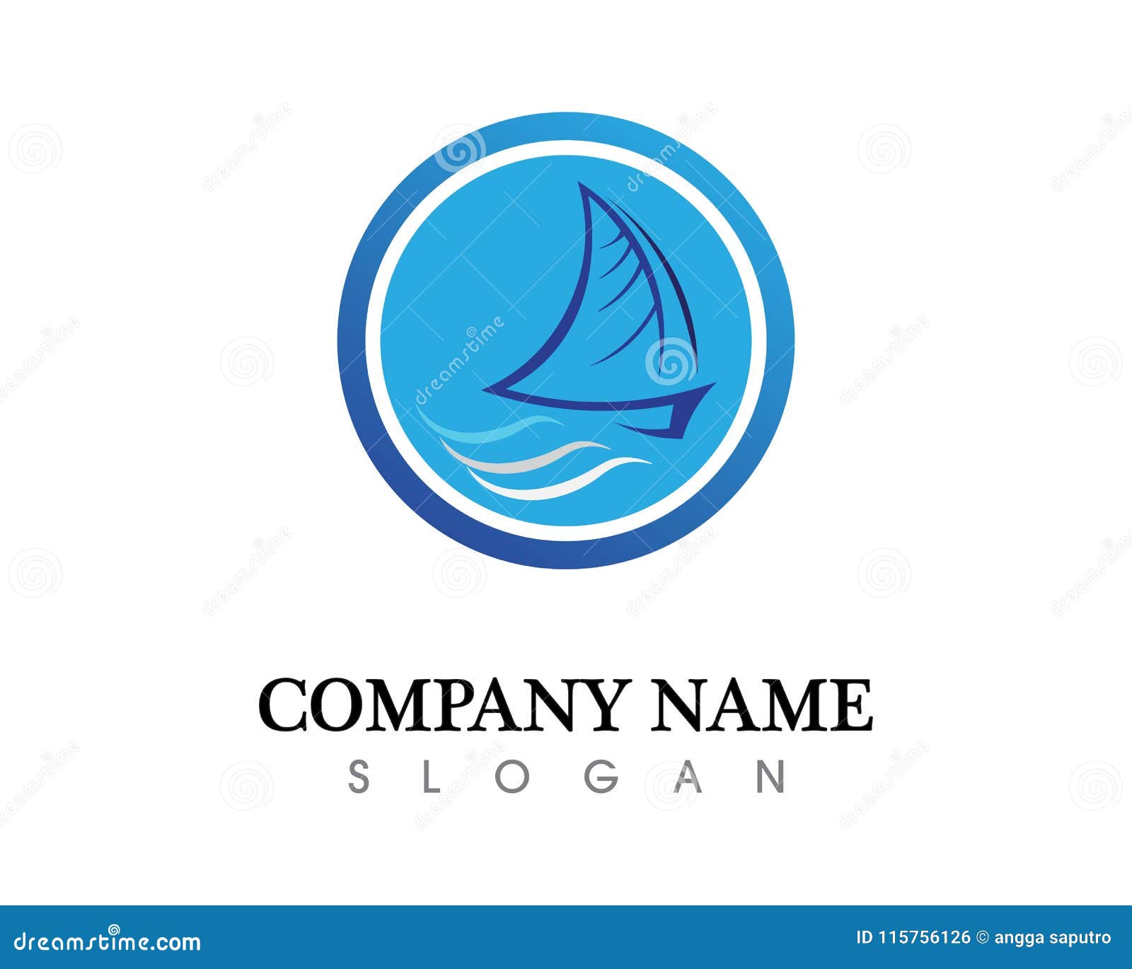 Ocean Cruise Liner Ship Silhouette Simple Linear Logo Stock Vector ...