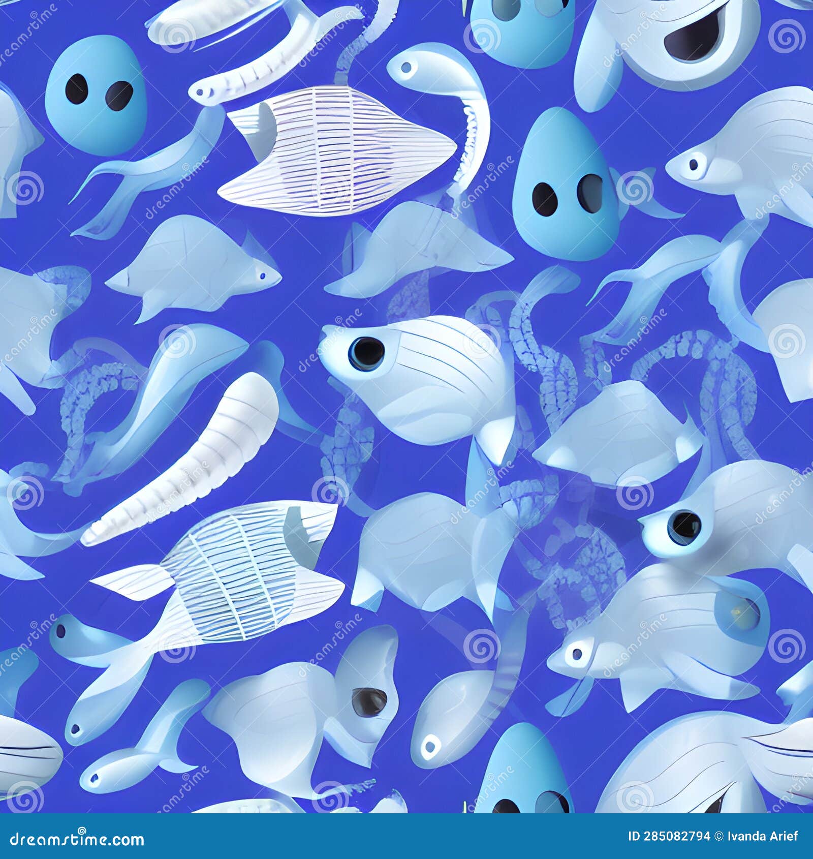 Ocean Draw Random Background, Underwater, Abstract Element Pattern ...