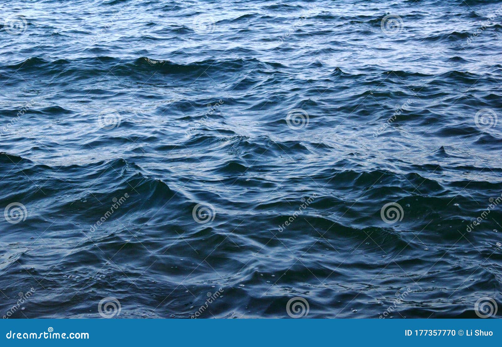 Ocean surface at nightfall stock photo. Image of wallpaper - 177357770