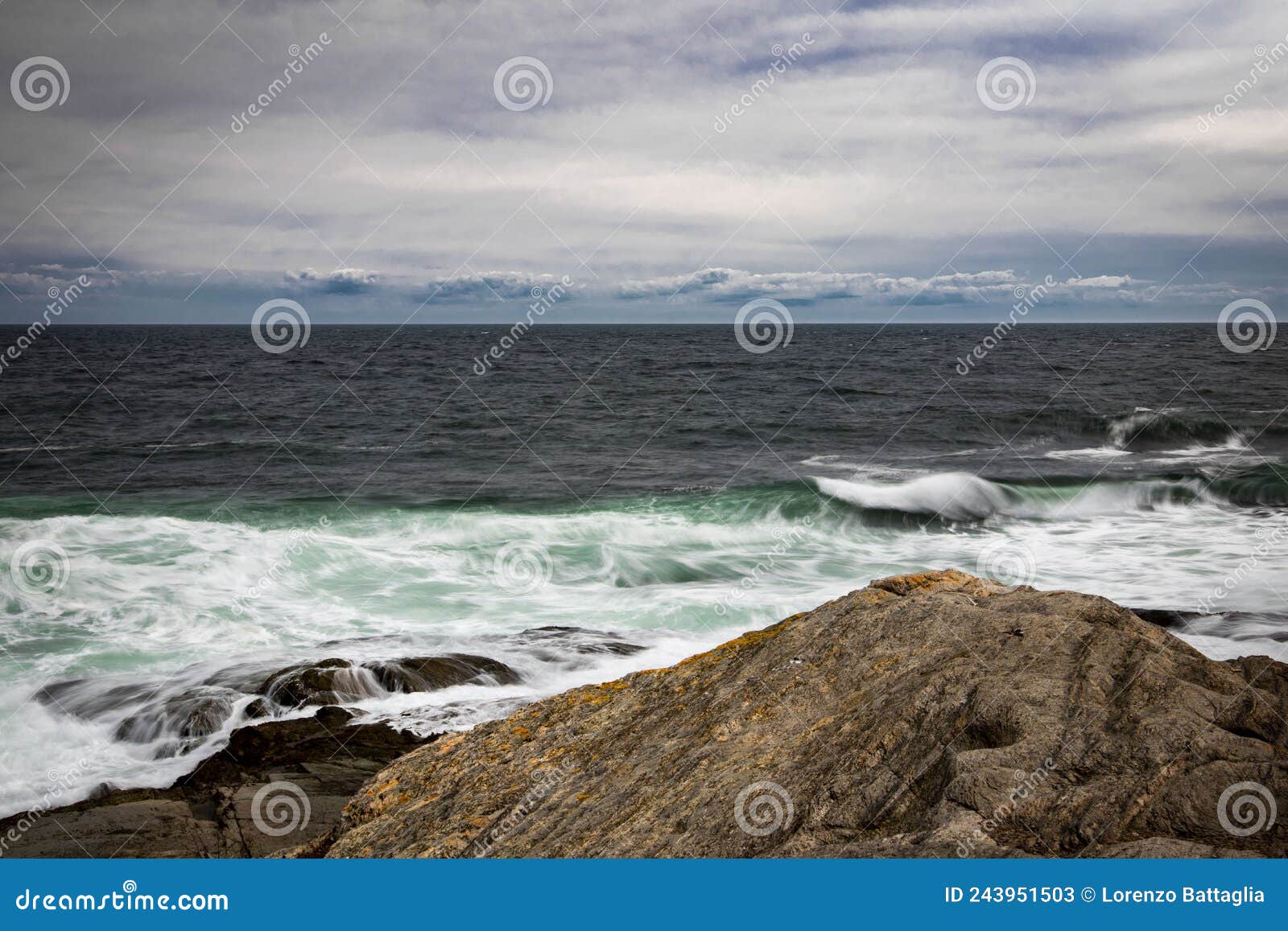 Ocean Expanse stock image. Image of long, wave, exposure - 243951503