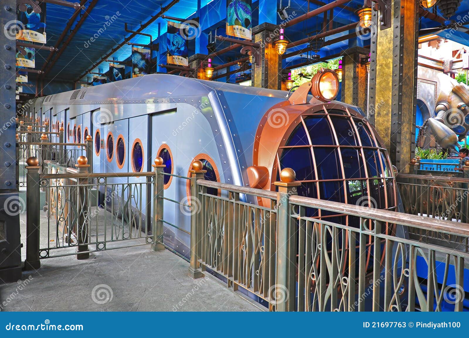 Ocean Express at Ocean Park, Hong Kong Editorial Stock Photo - Image of ...