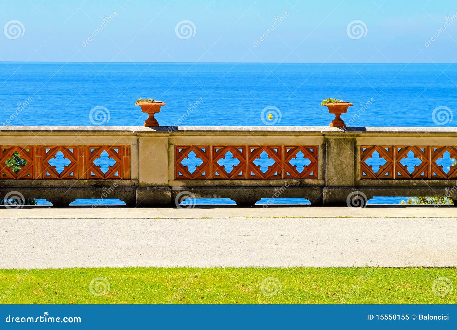 Ocean fence stock image. Image of fence, barrier, ocean - 15550155