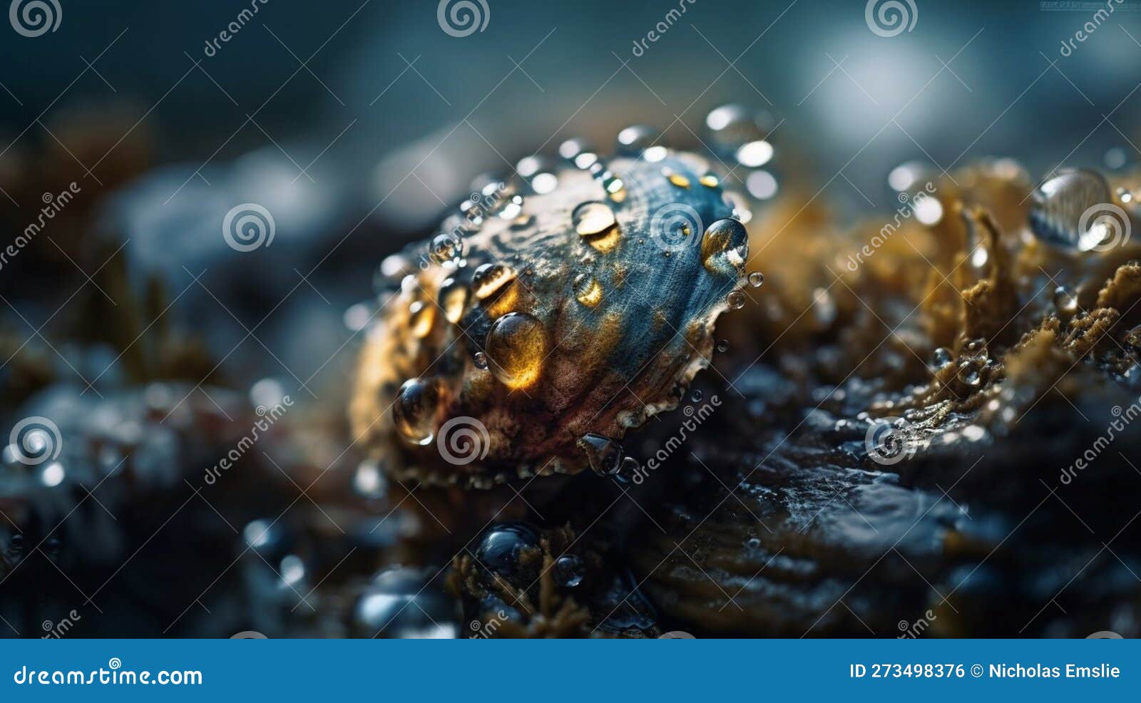 Ocean floor ai generated stock illustration. Illustration of floor ...