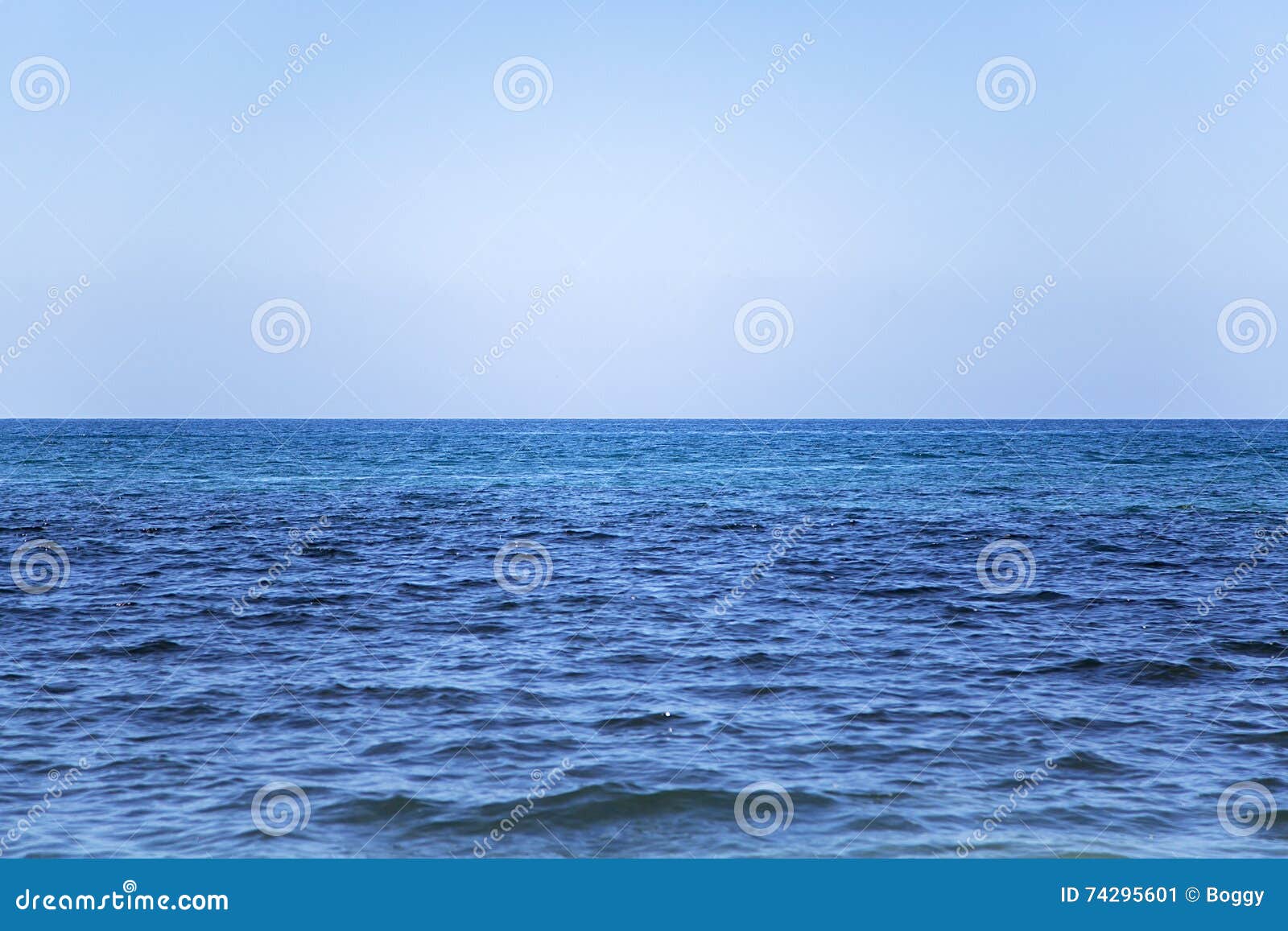 Ocean horizon stock image. Image of outdoor, water, horizon - 74295601